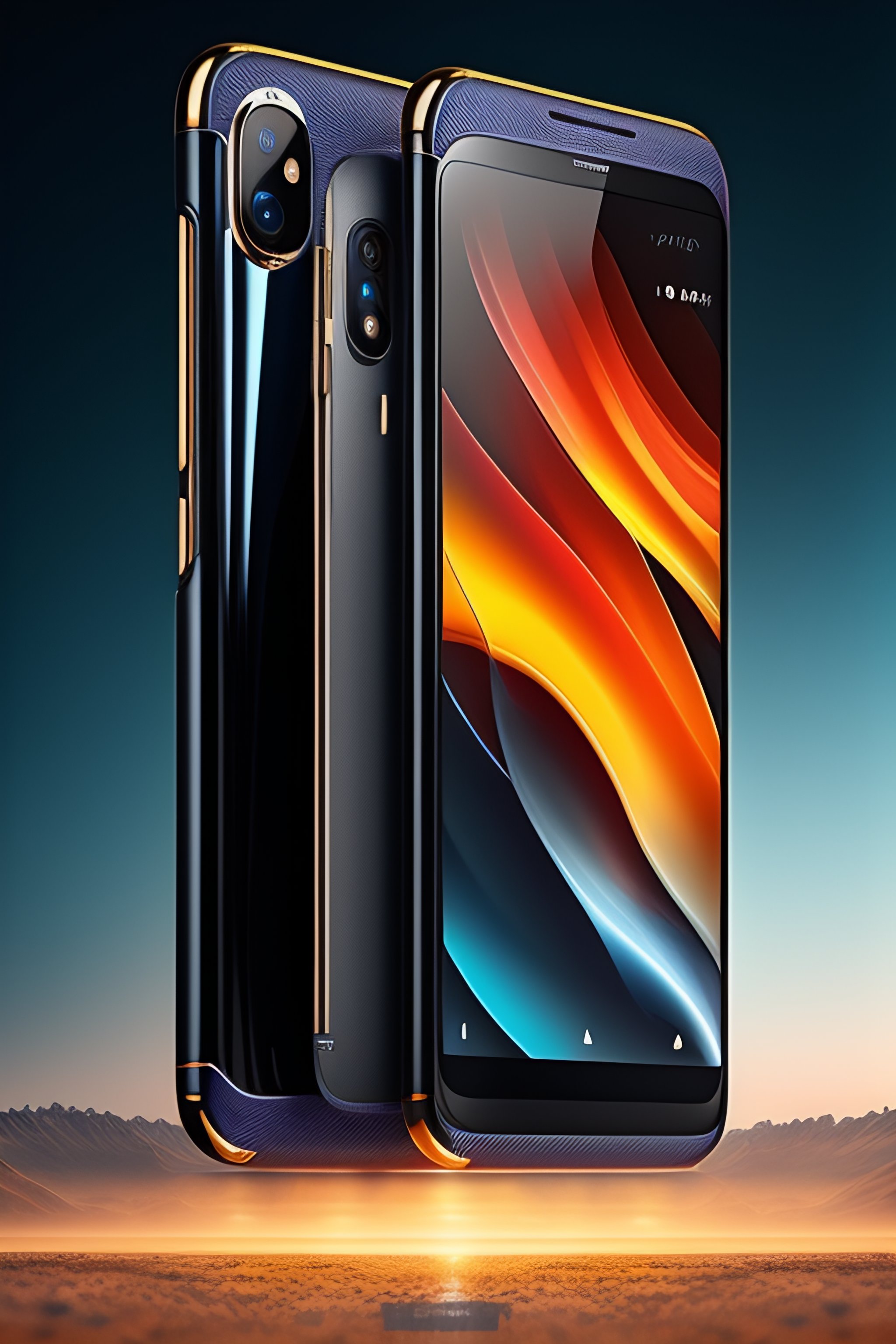 Lexica - Phone titanium titan without frames