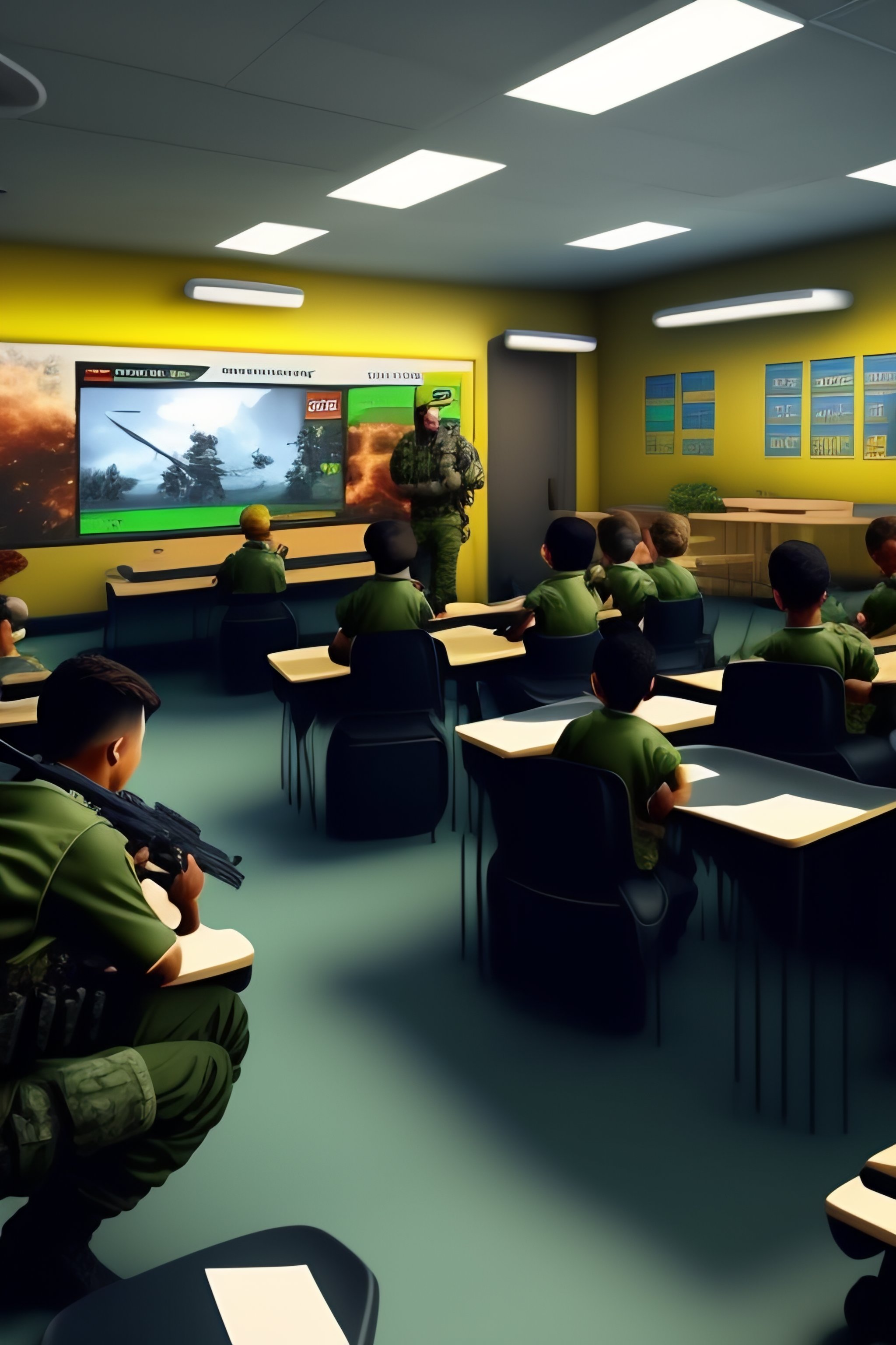 Lexica - Hyper realistic Call of duty modern warfare gameplay in a ...