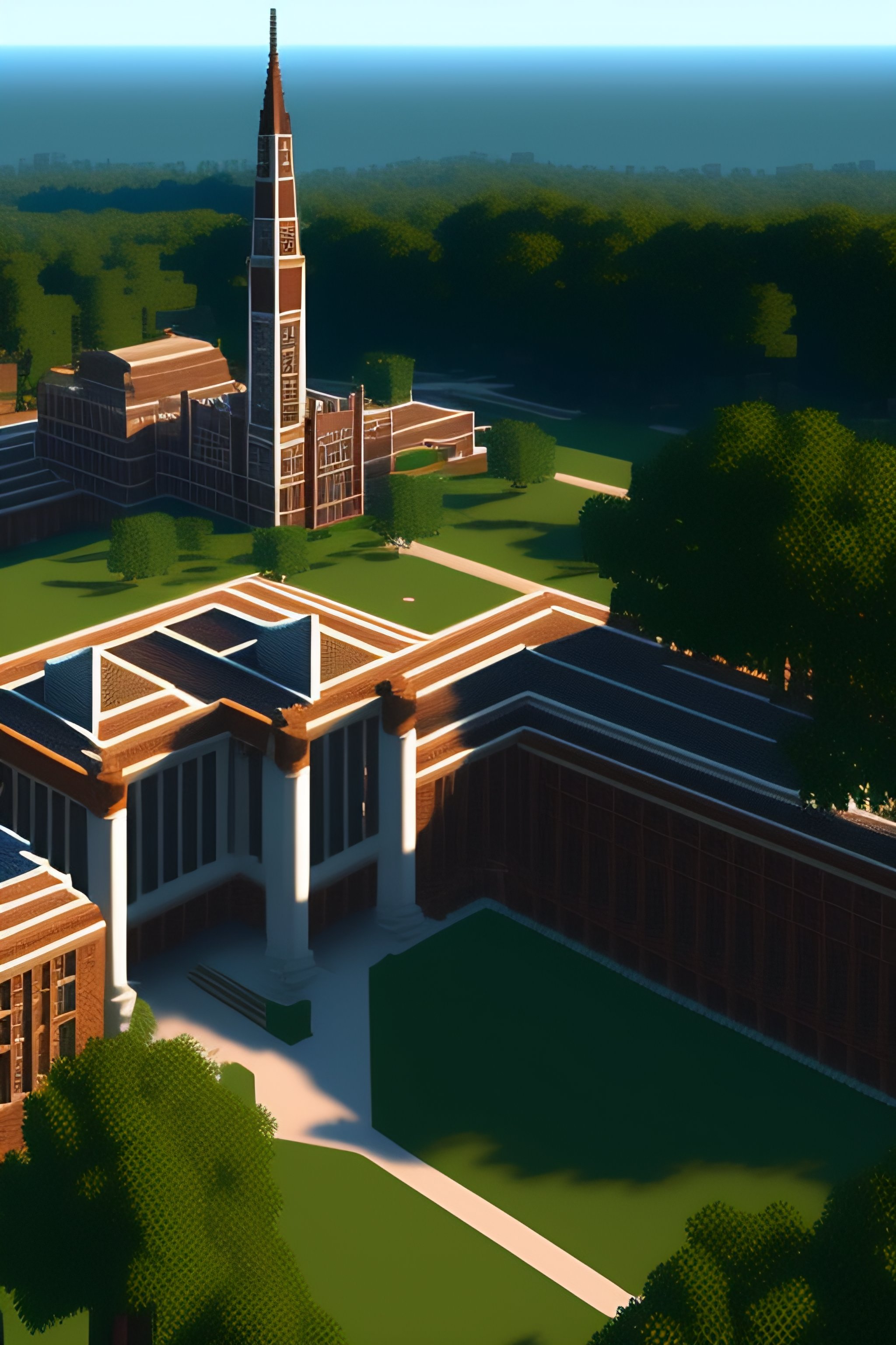 Lexica - Vanderbilt University in Minecraft