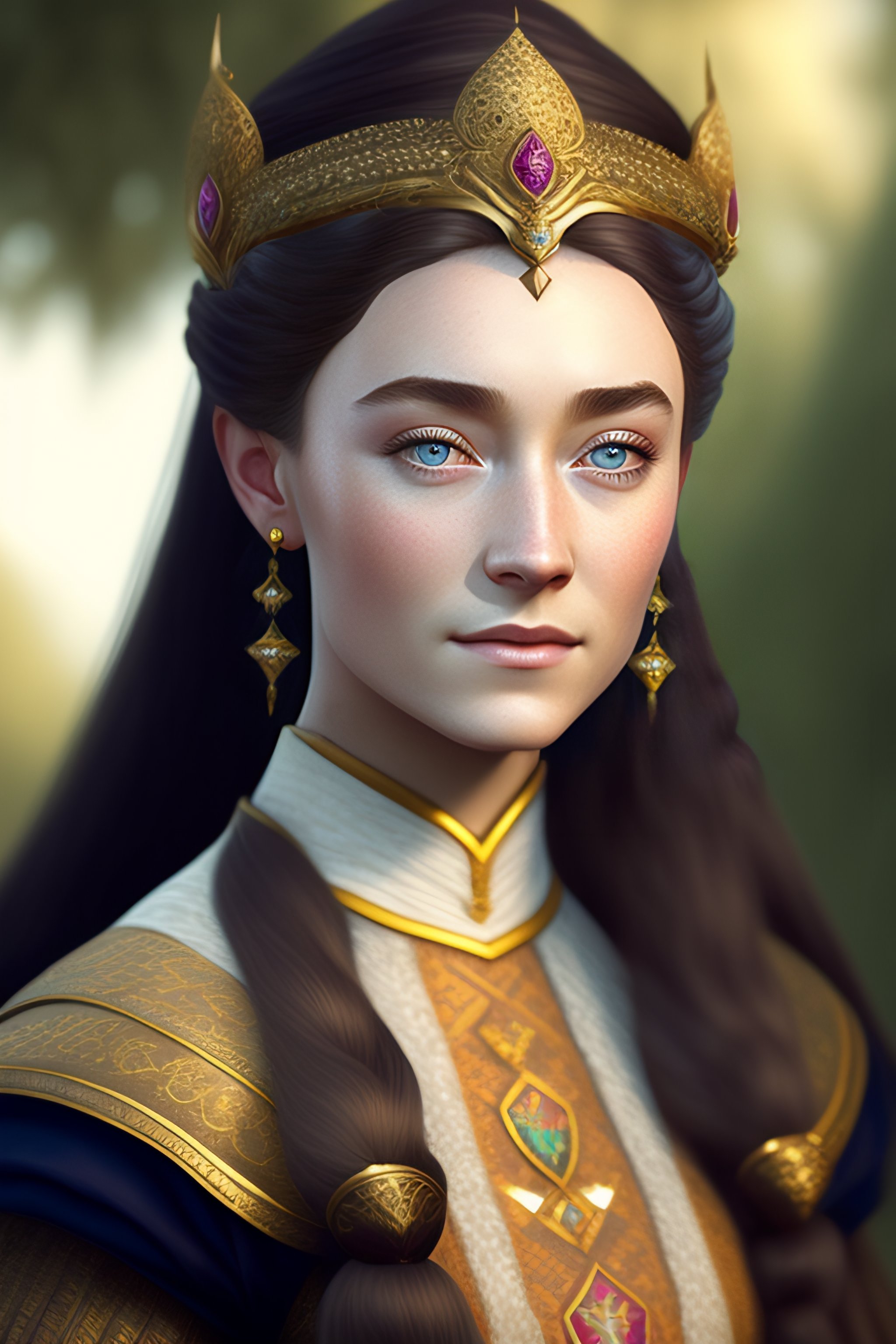 Medieval Princess Fantasy Art