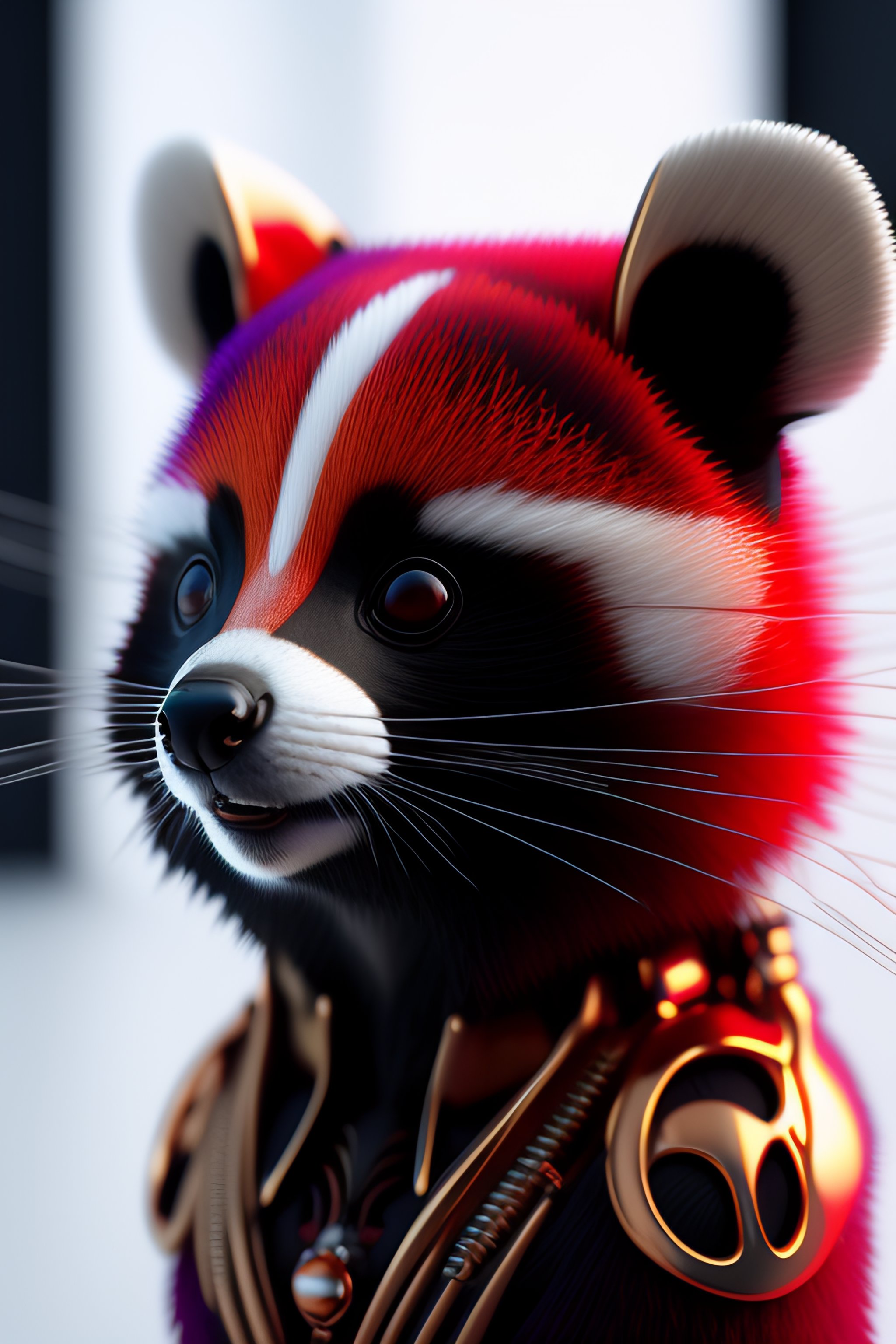 Lexica - Complex 3d render ultra detailed of a male death tanuki ...