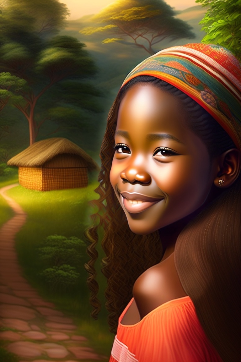 Lexica - 1. Prompt: In the remote village of Nkwanta, nestled amid lush ...