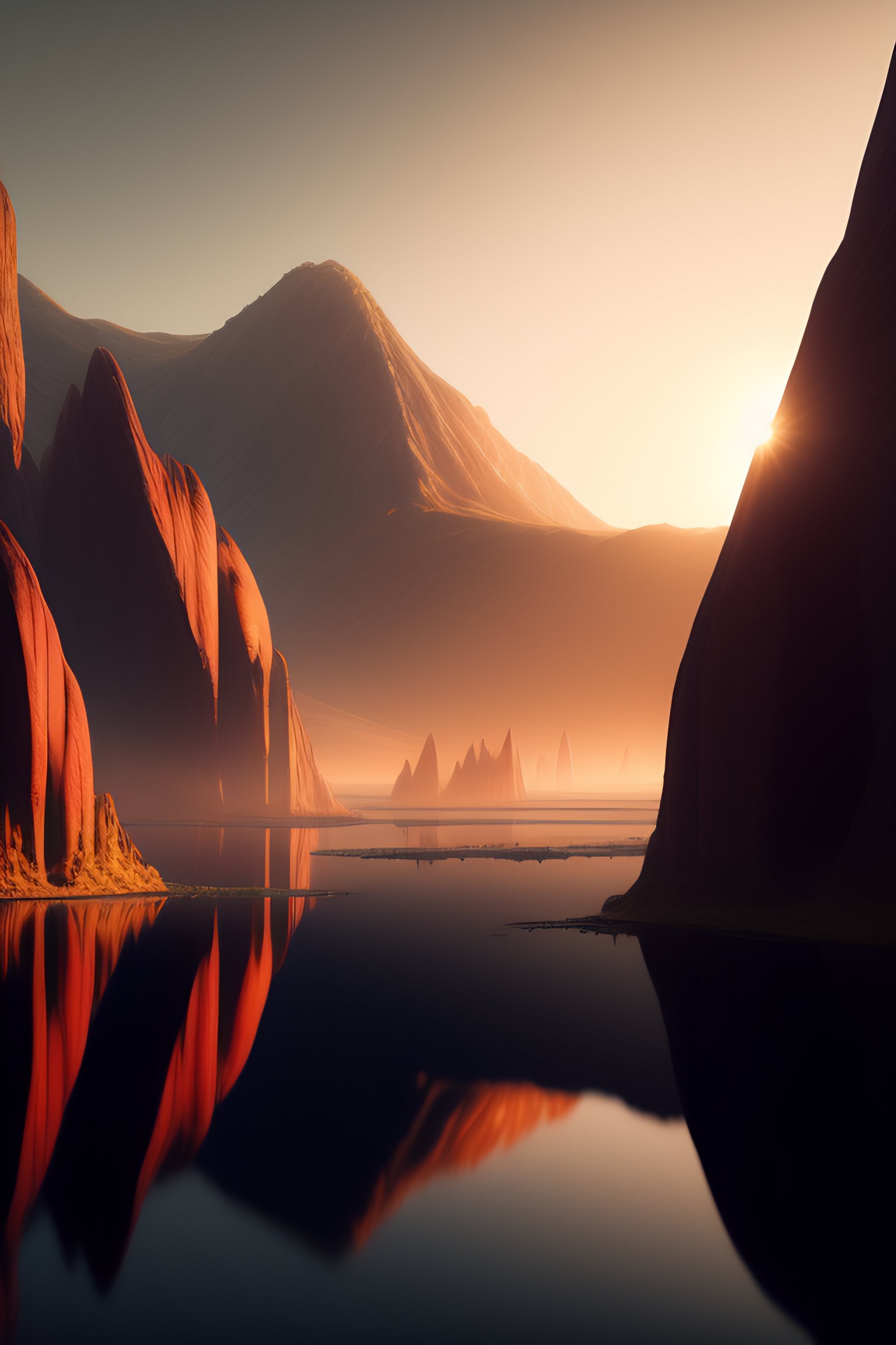 Lexica - Volkswagen , wide aerial view , Artstation, Octane render ...