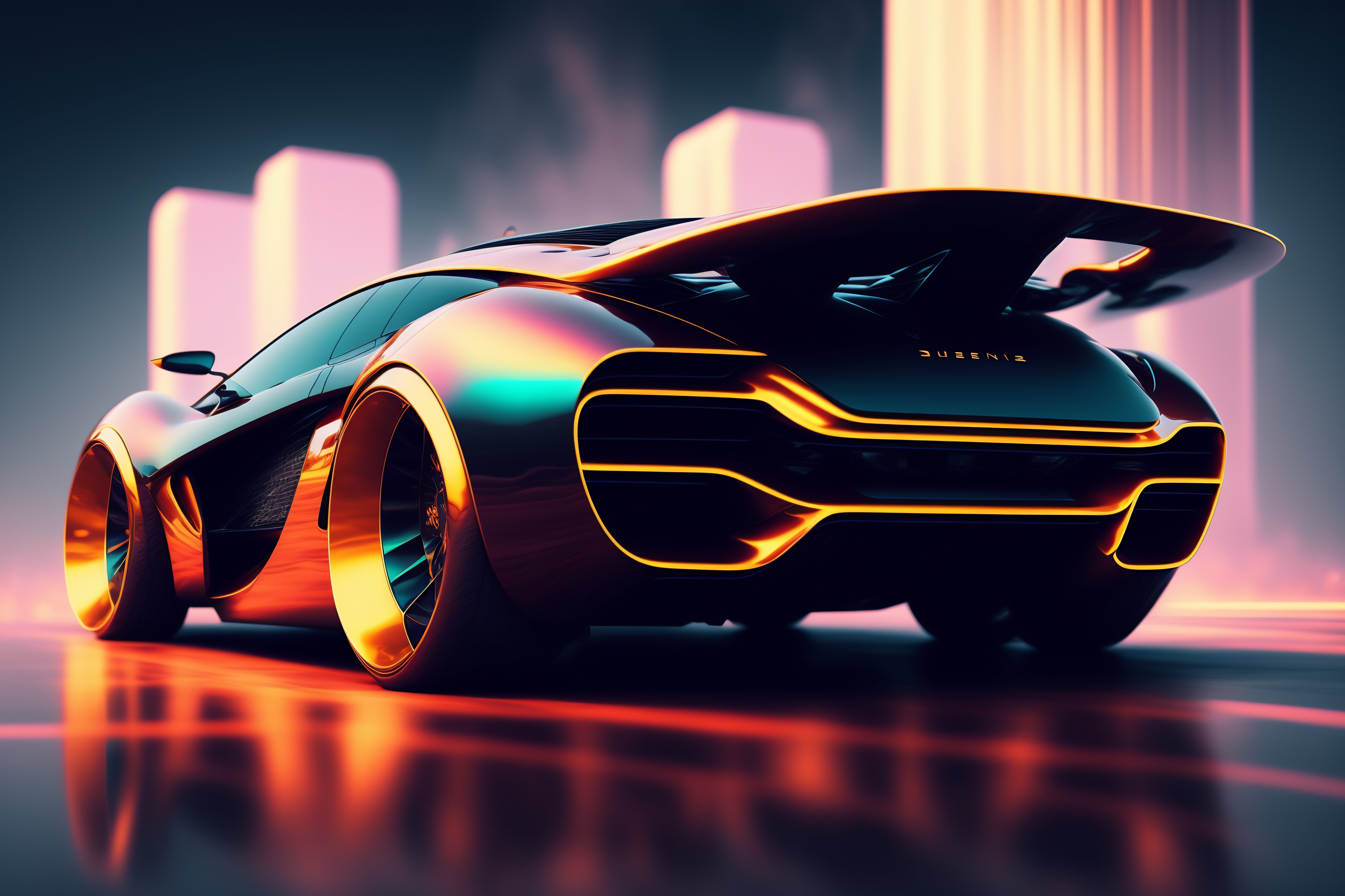 Lexica - God of designer super futuristic cars cyberpunk, muted colors ...