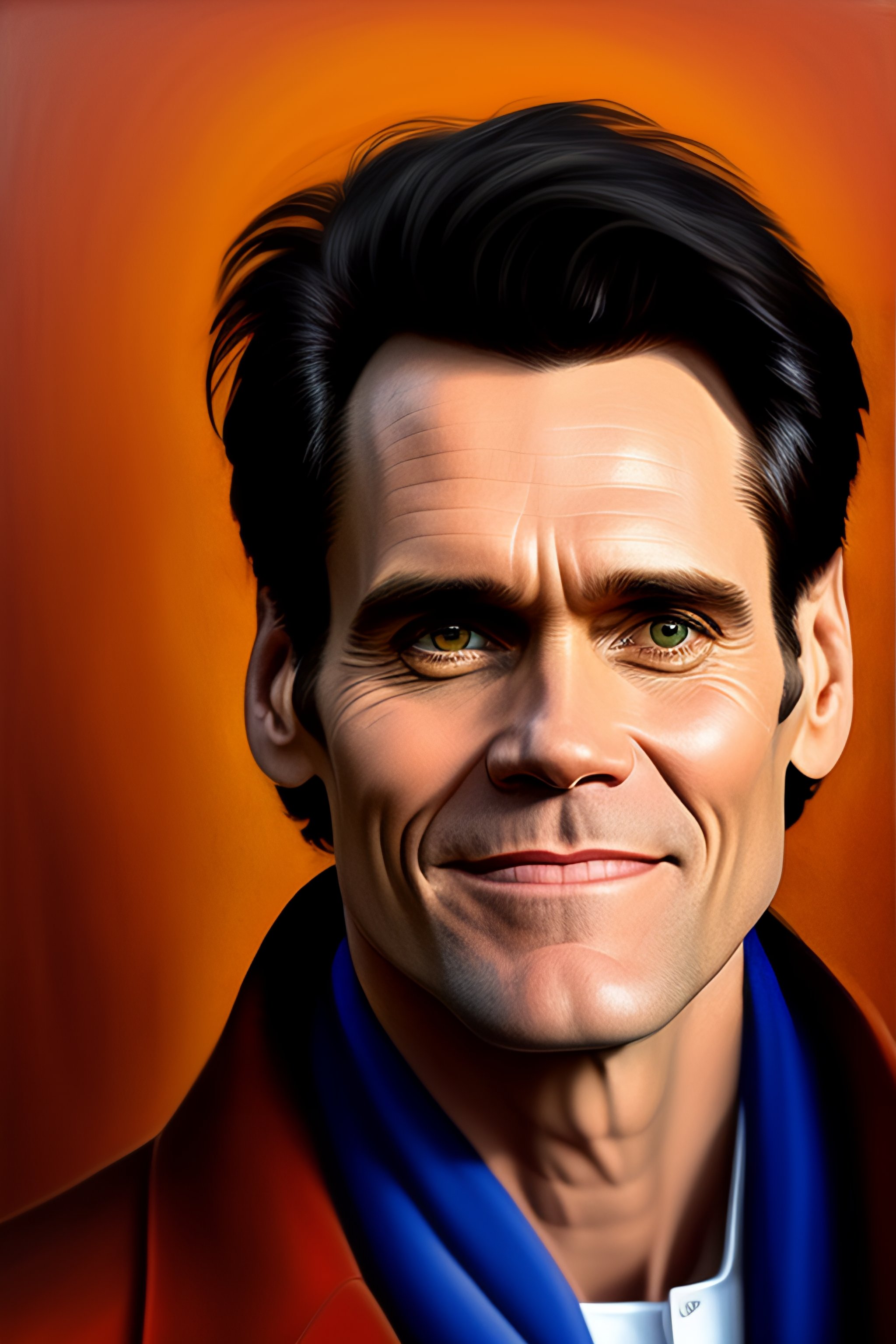 Lexica - Portrait of jim carrey