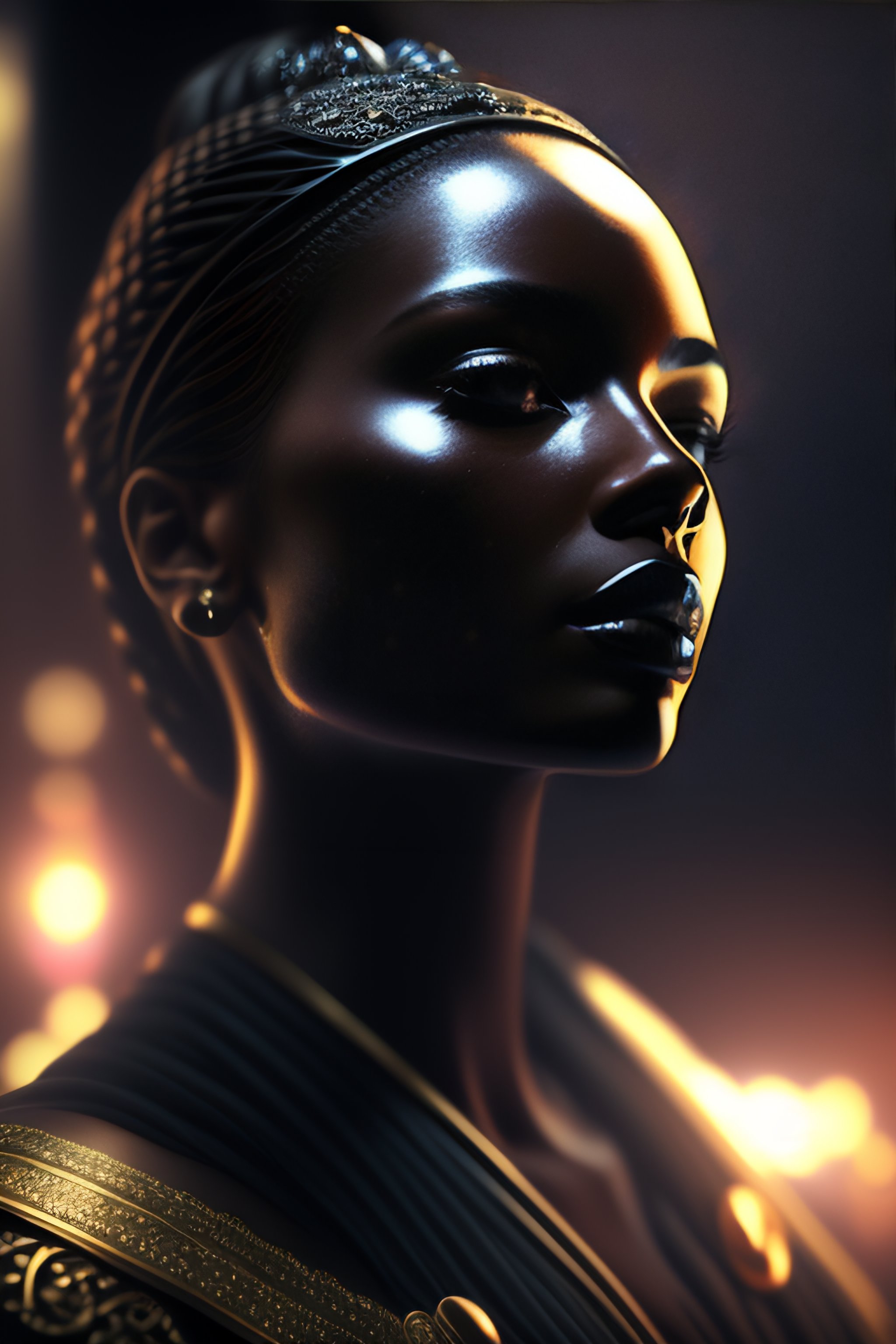 Lexica - Black magic, 4k, HD, Maya, Realistic