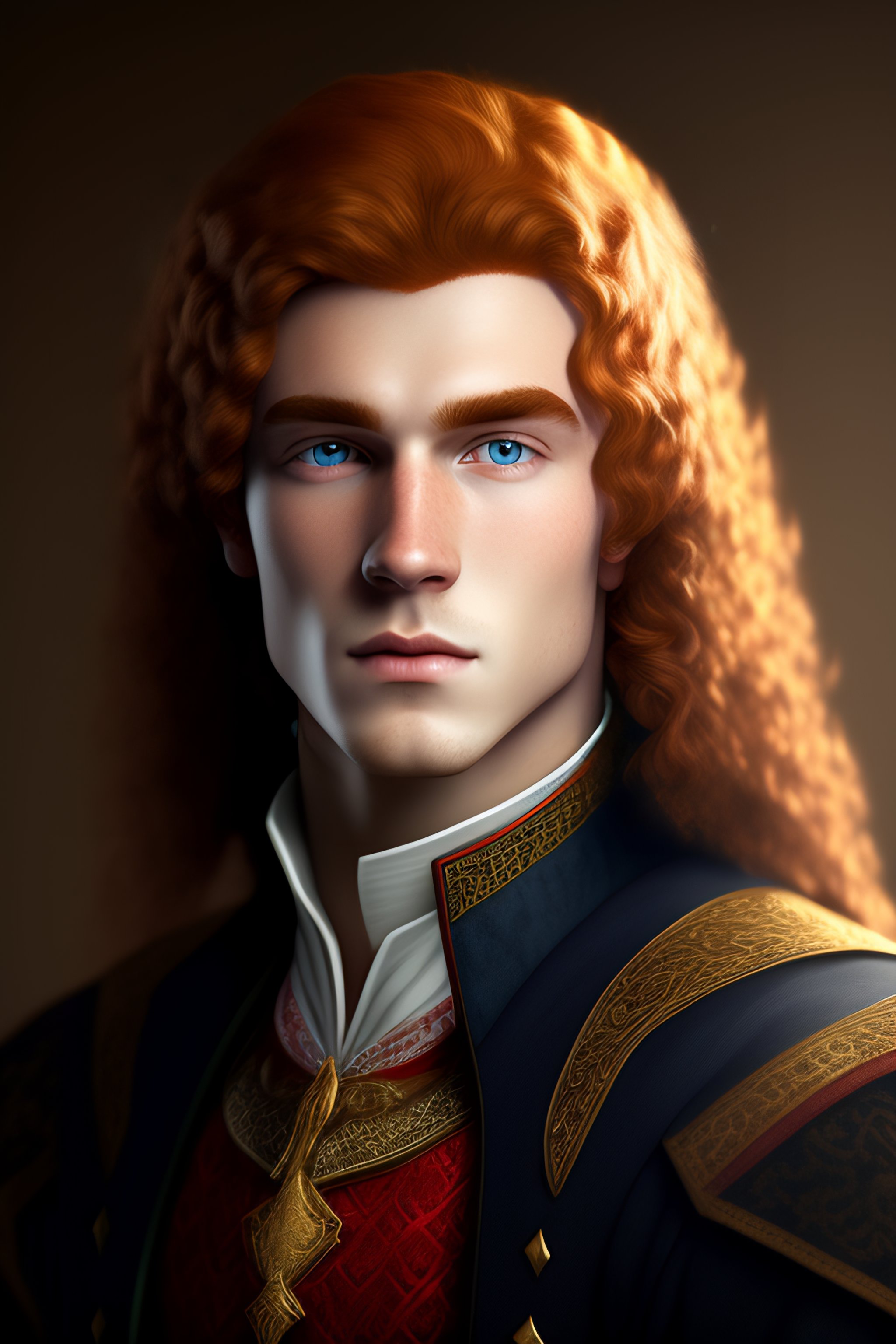 Lexica - Portrait realistic 16 years old irish redhaired caucasic male ...