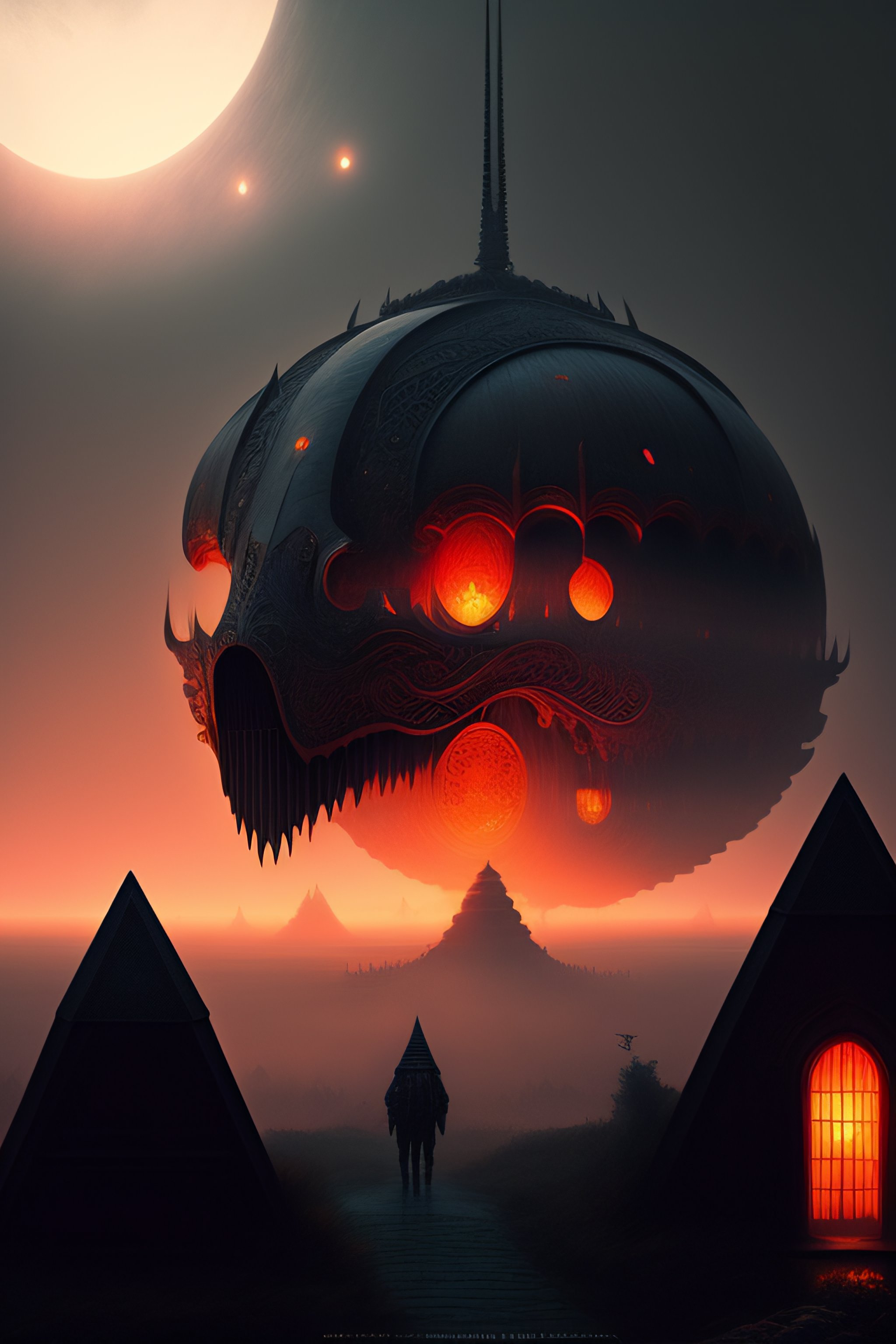 Lexica - Horror art, by beksinski, szukalski, giger, pyromallis, dzo ...