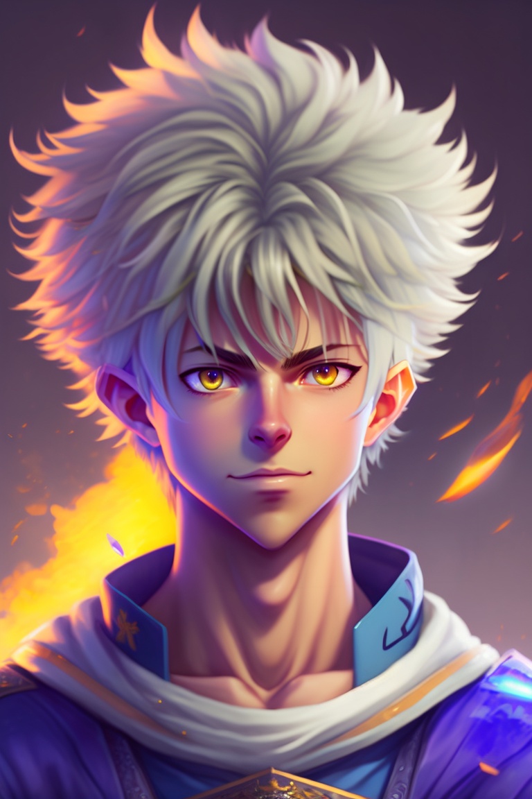 Lexica - Detailed paint of killua zoldyeck,