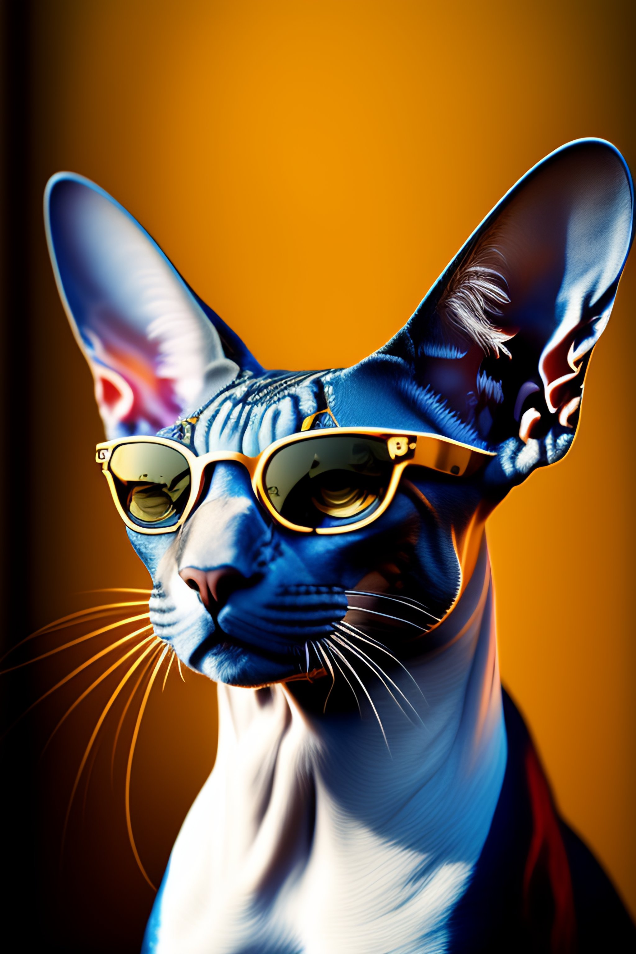 Lexica - Sphinx cat in sunglasses