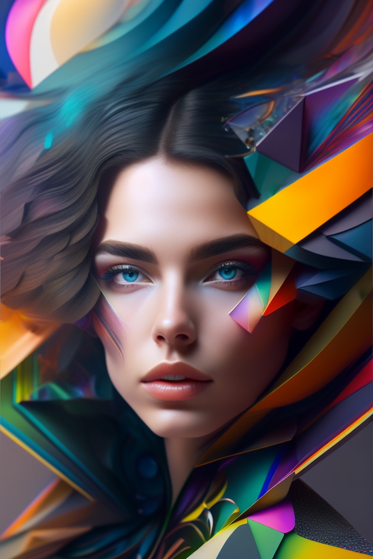 Lexica - Ultra detailed artistic abstract photography of Geometrical ...
