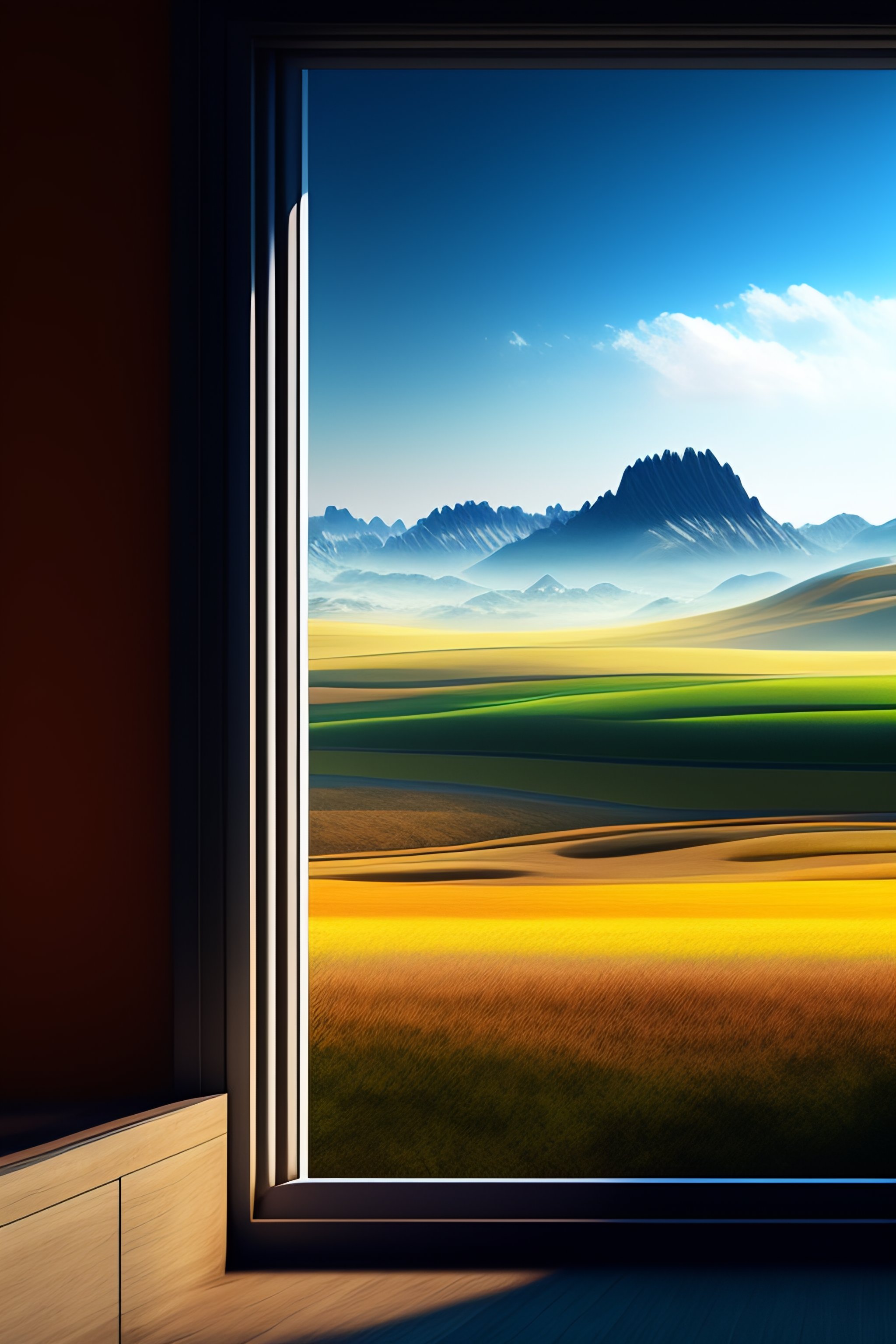 Lexica - Windows 2050 landscape