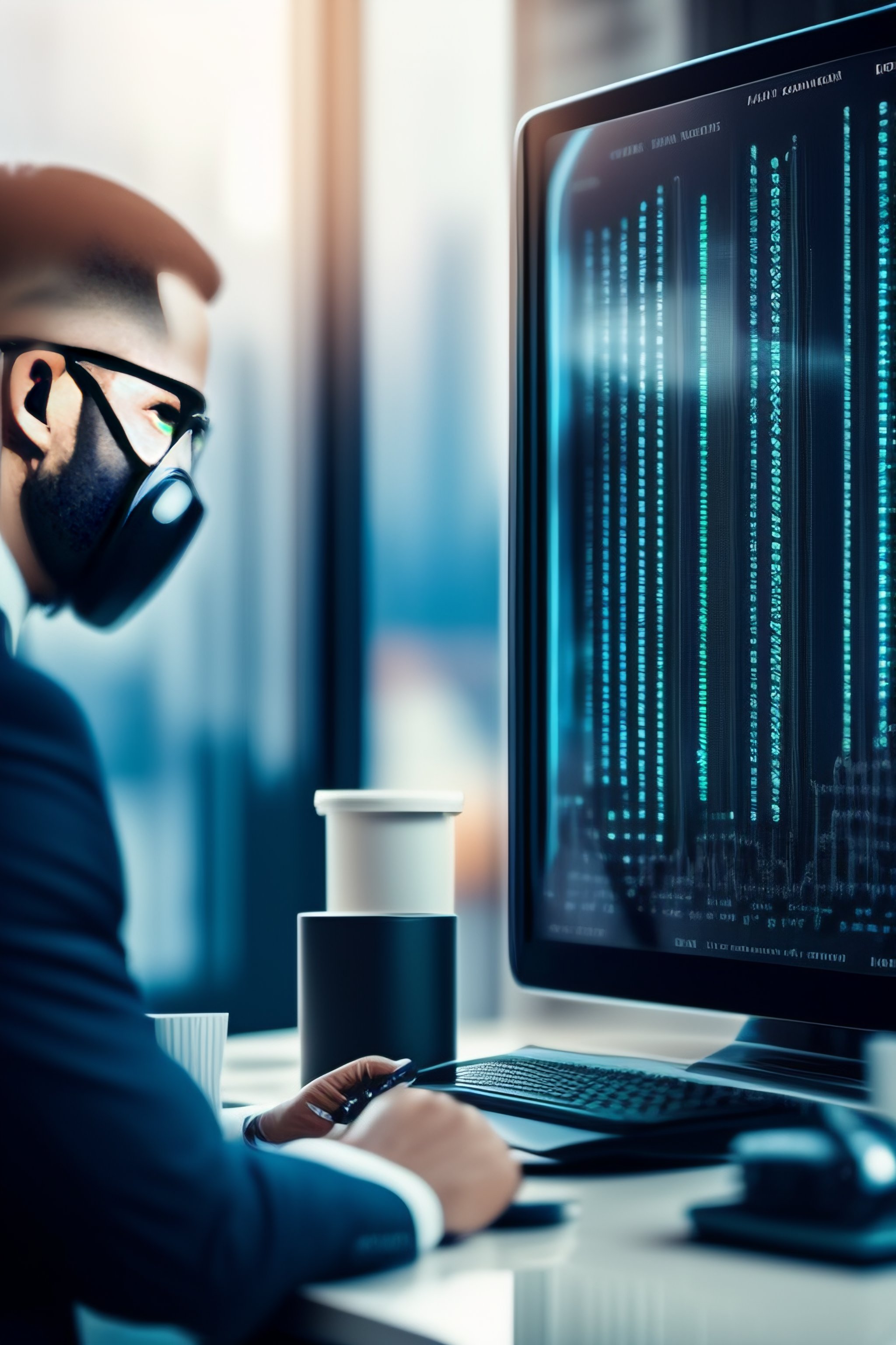 Lexica - Cyber security professional at work