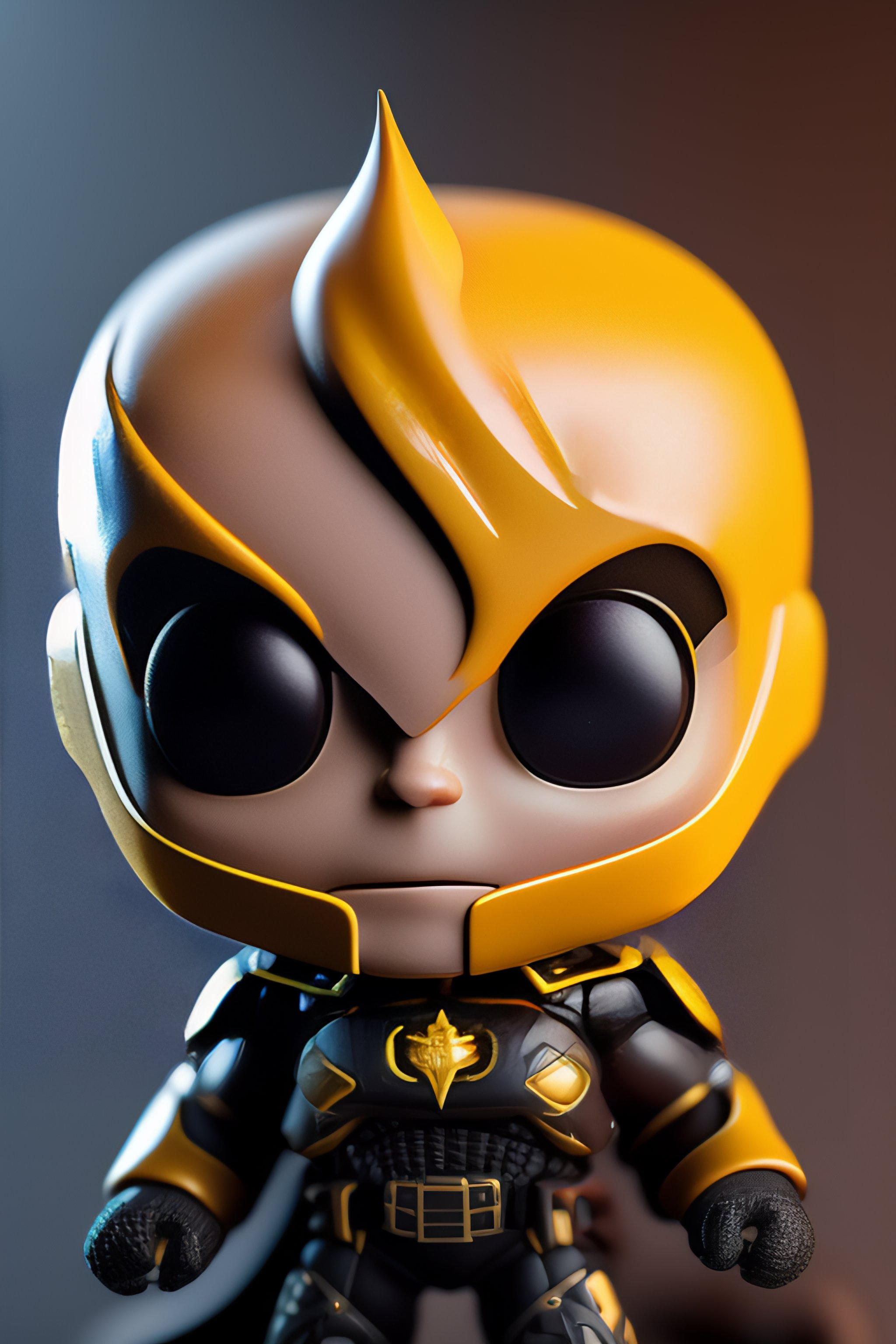 Lexica - Intricate portrait of 3d render of funko pop of ghostrider, 8k ...