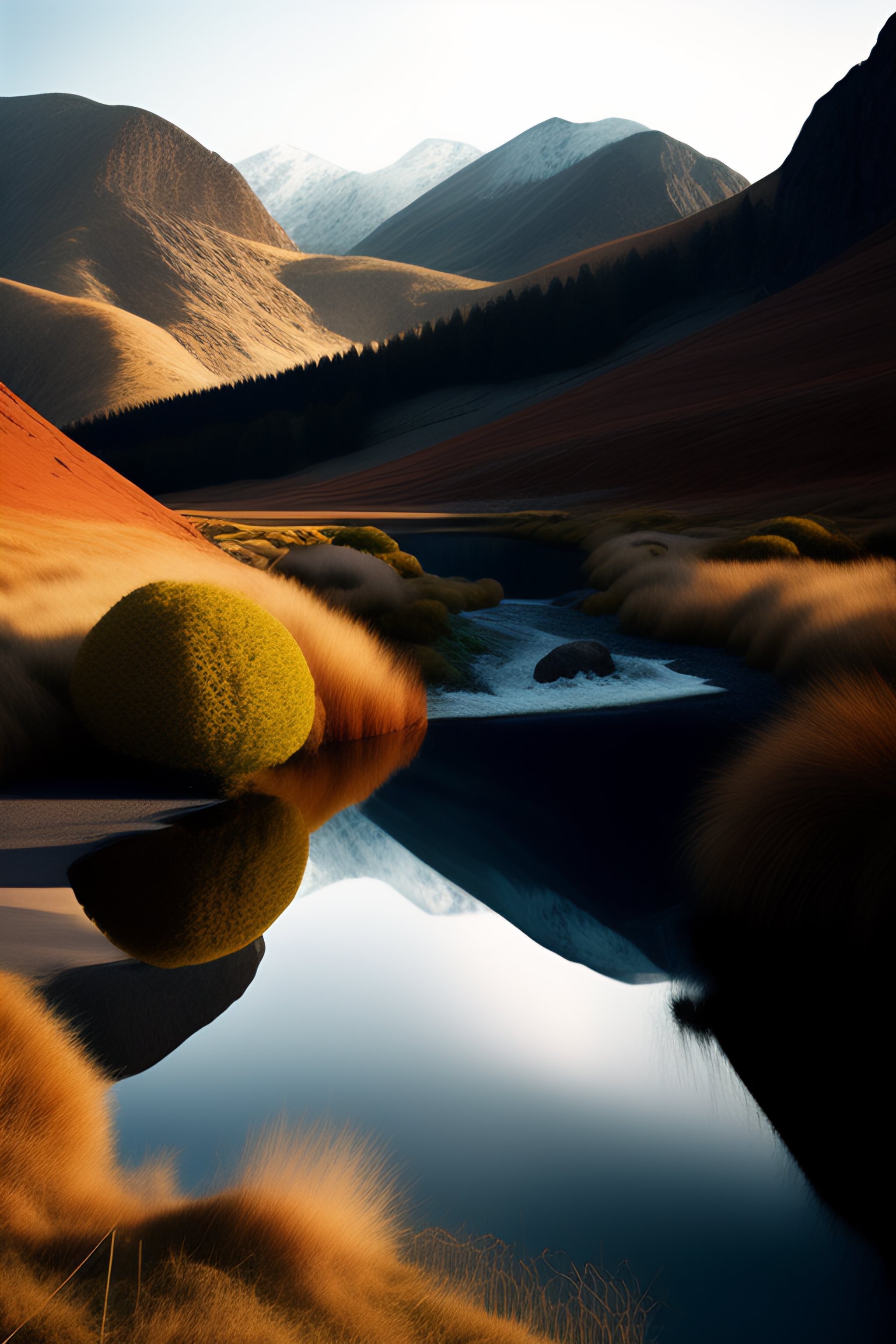 Lexica - Steven meisel landscape photography , strong perspective