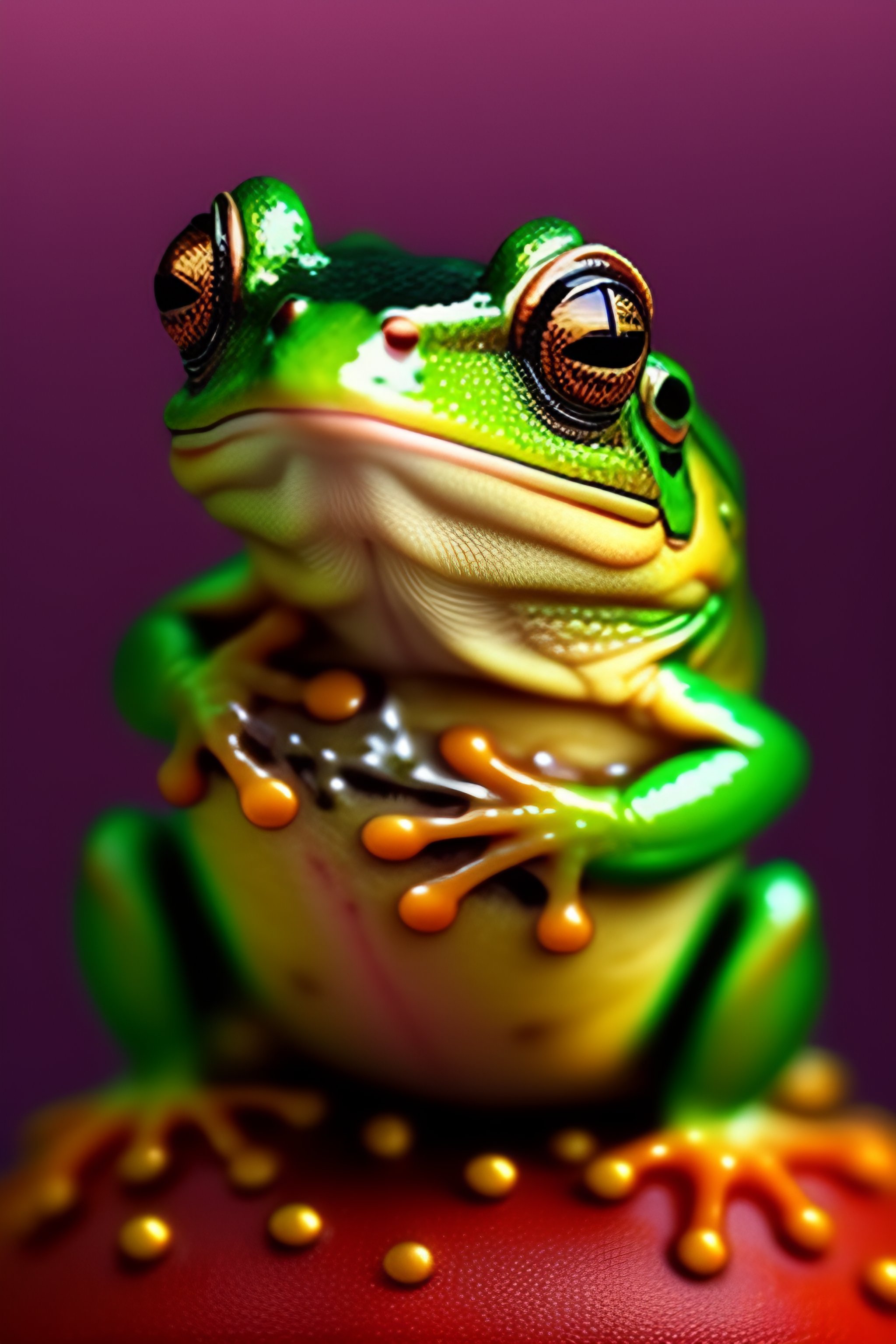 Lexica - Frog turns into prince