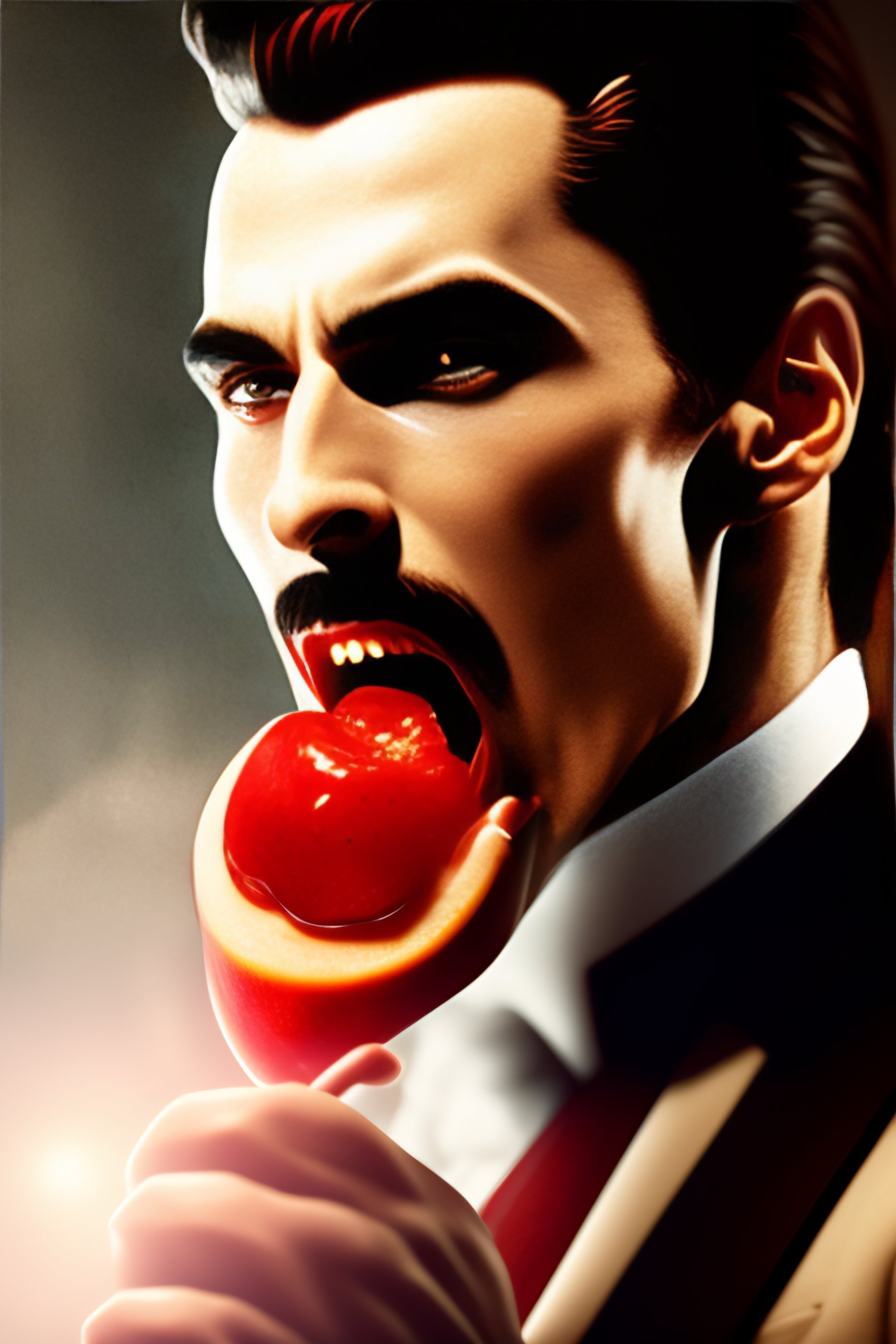 Lexica - Dracula Vampire eating