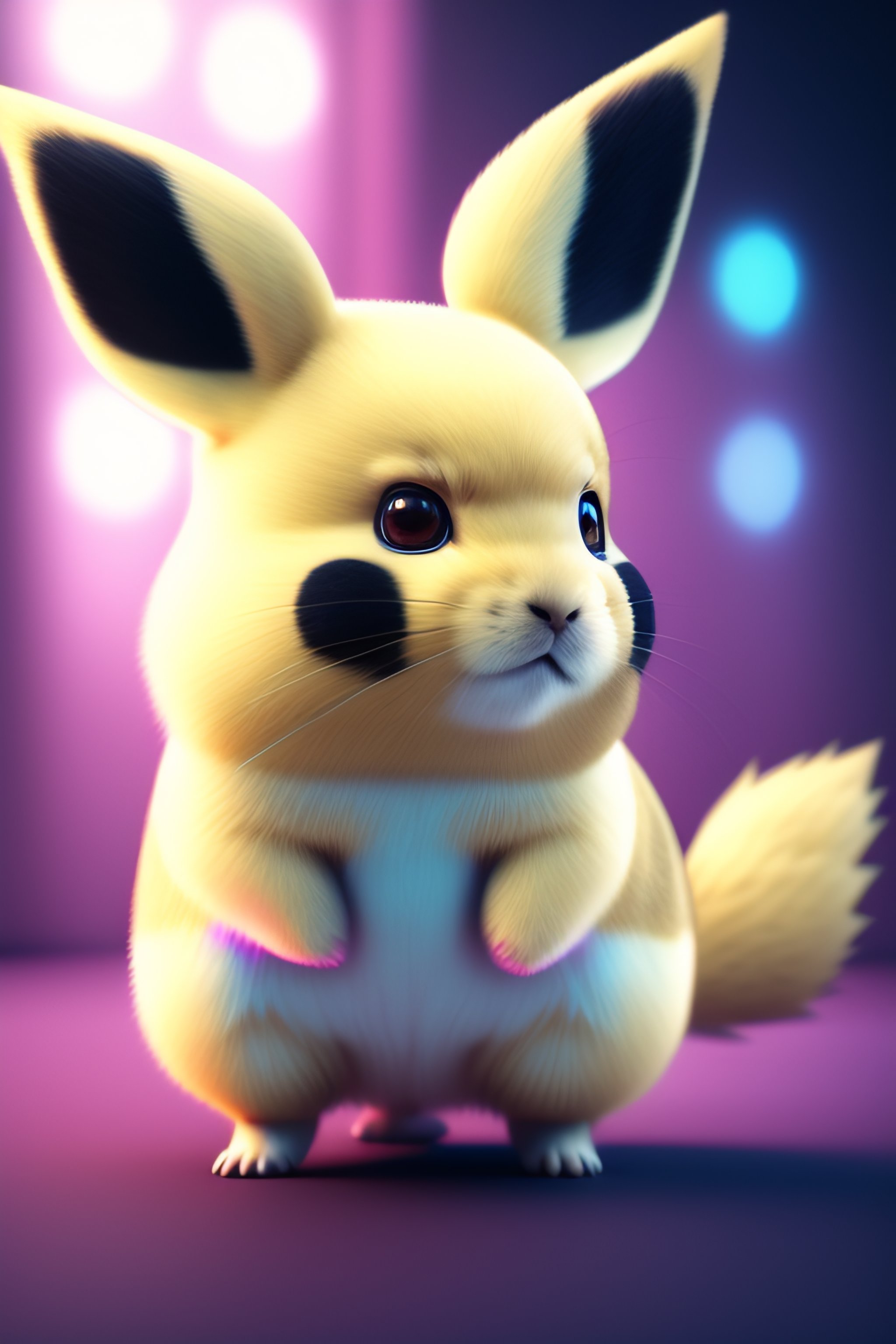 Lexica - Ultra hd! realistic, chrome, pastel pikachu, soft fur, pastel ...