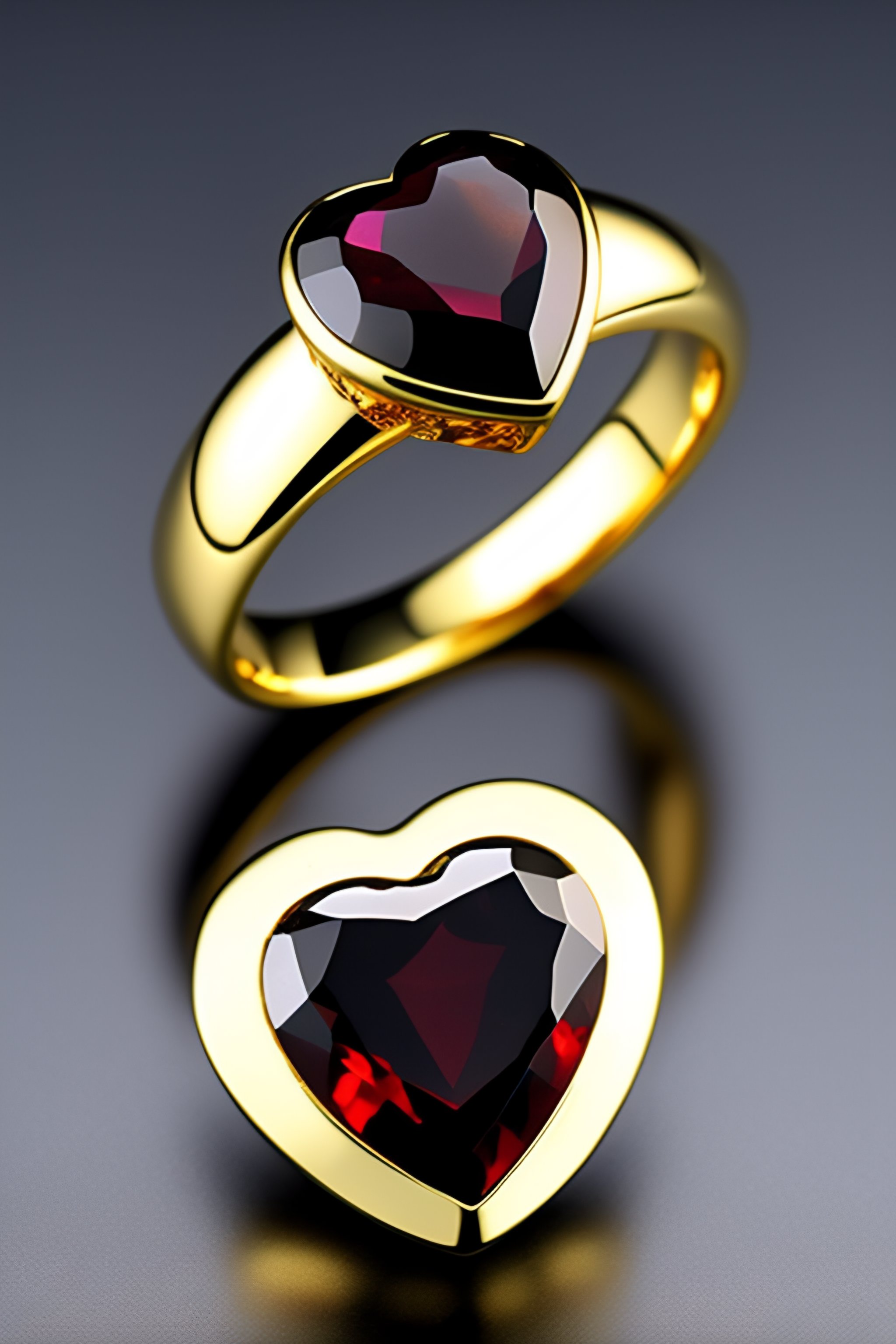 Lexica - Weight: 4 oz Style: Solitaire Stone: Natural Garnet Stone Main ...