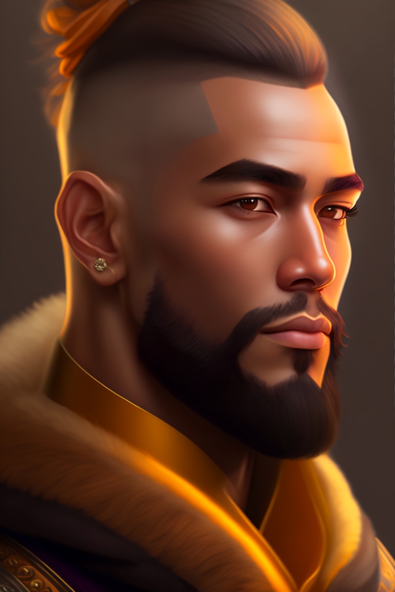 Lexica - A realistic high quality portrait of a monk good looking ...