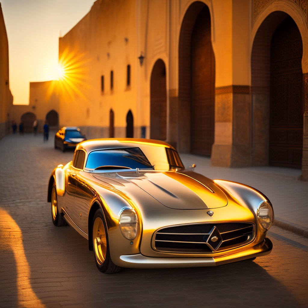 Lexica - A striking photograph capturing the ONIX car model gracefully ...