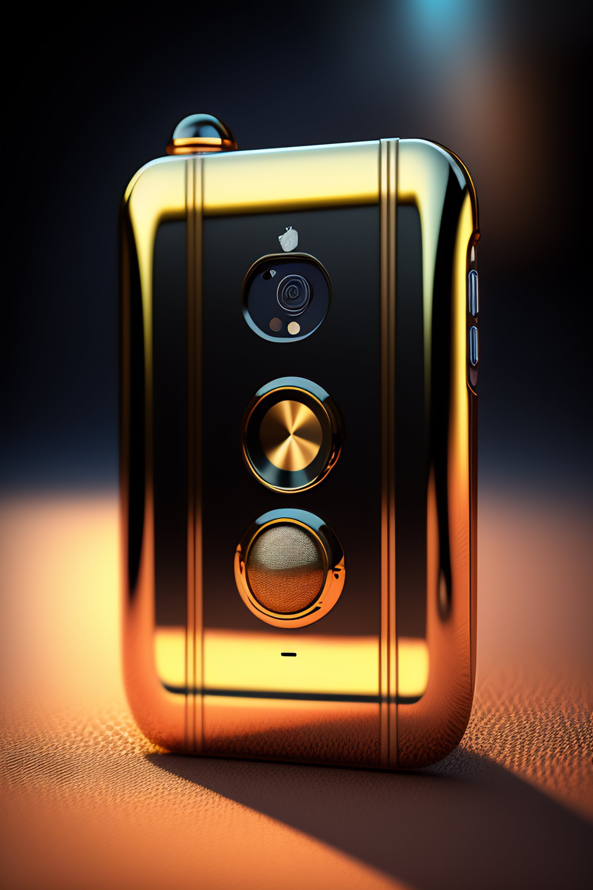 Lexica - Hyperrealistic minimal steam punk iPhone. highly detailed ...