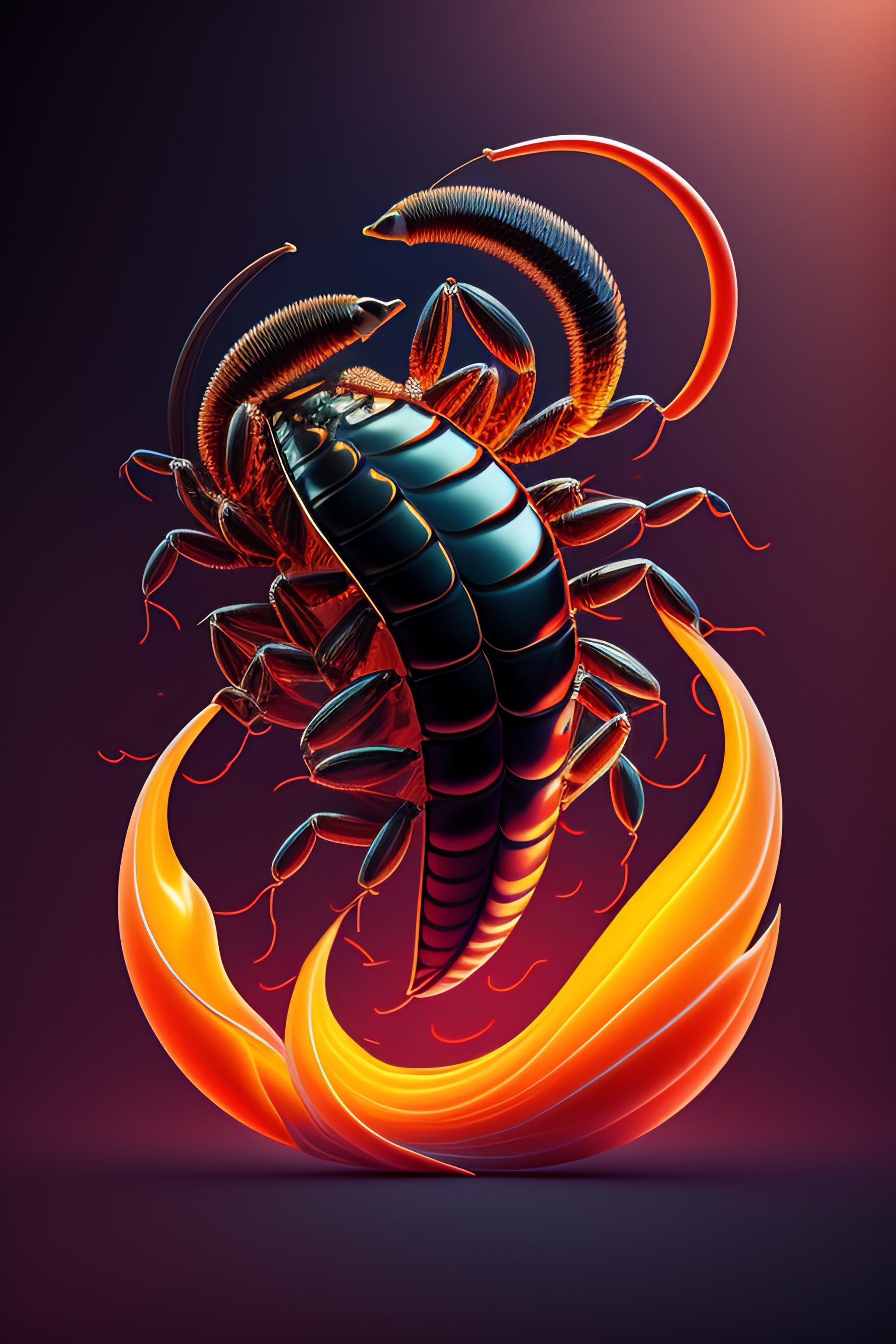 Lexica - A scorpion in a party, hyper detailed, ultra-sharp, octane ...