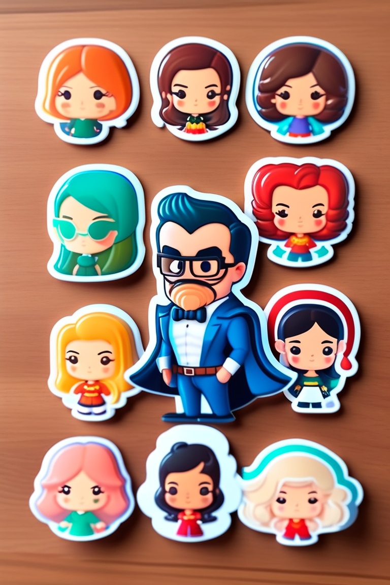 Lexica - Pop Culture References: Create stickers inspired by popular ...