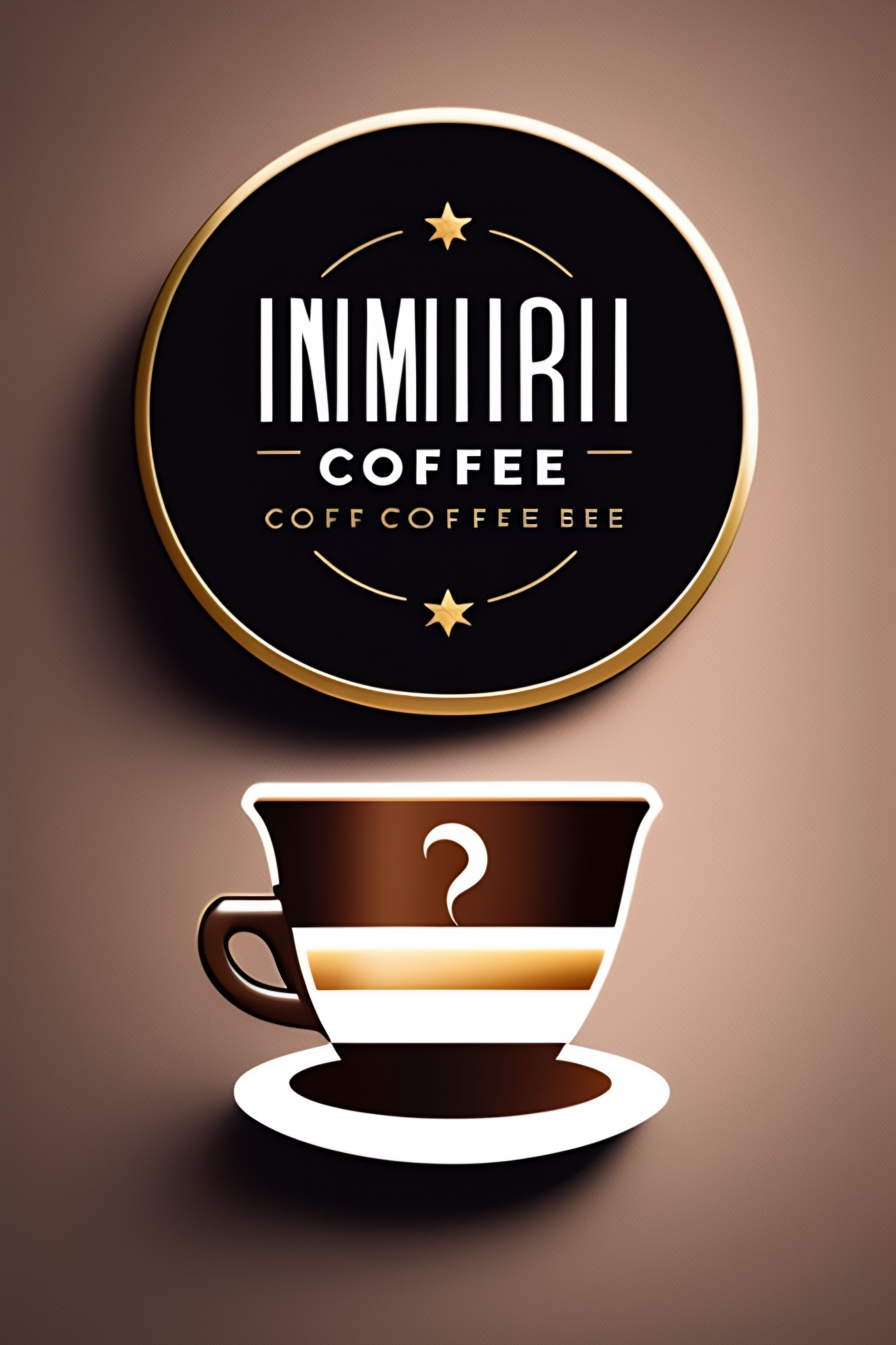 Lexica - Create a minimalistic logo of a company that is selling coffee ...