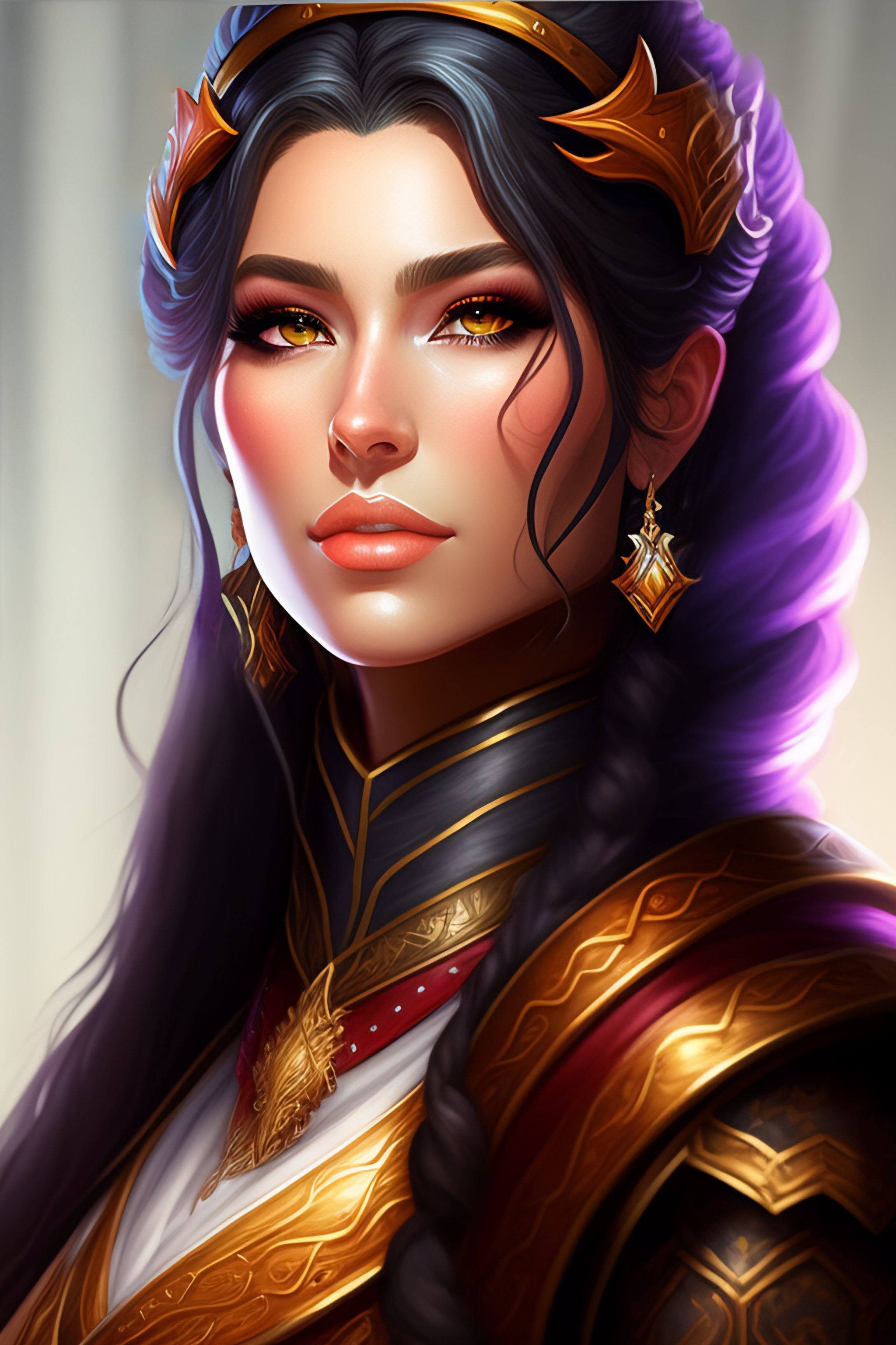 Lexica - Fantasy Portrait, custom character art, Dnd illustration, Dnd ...