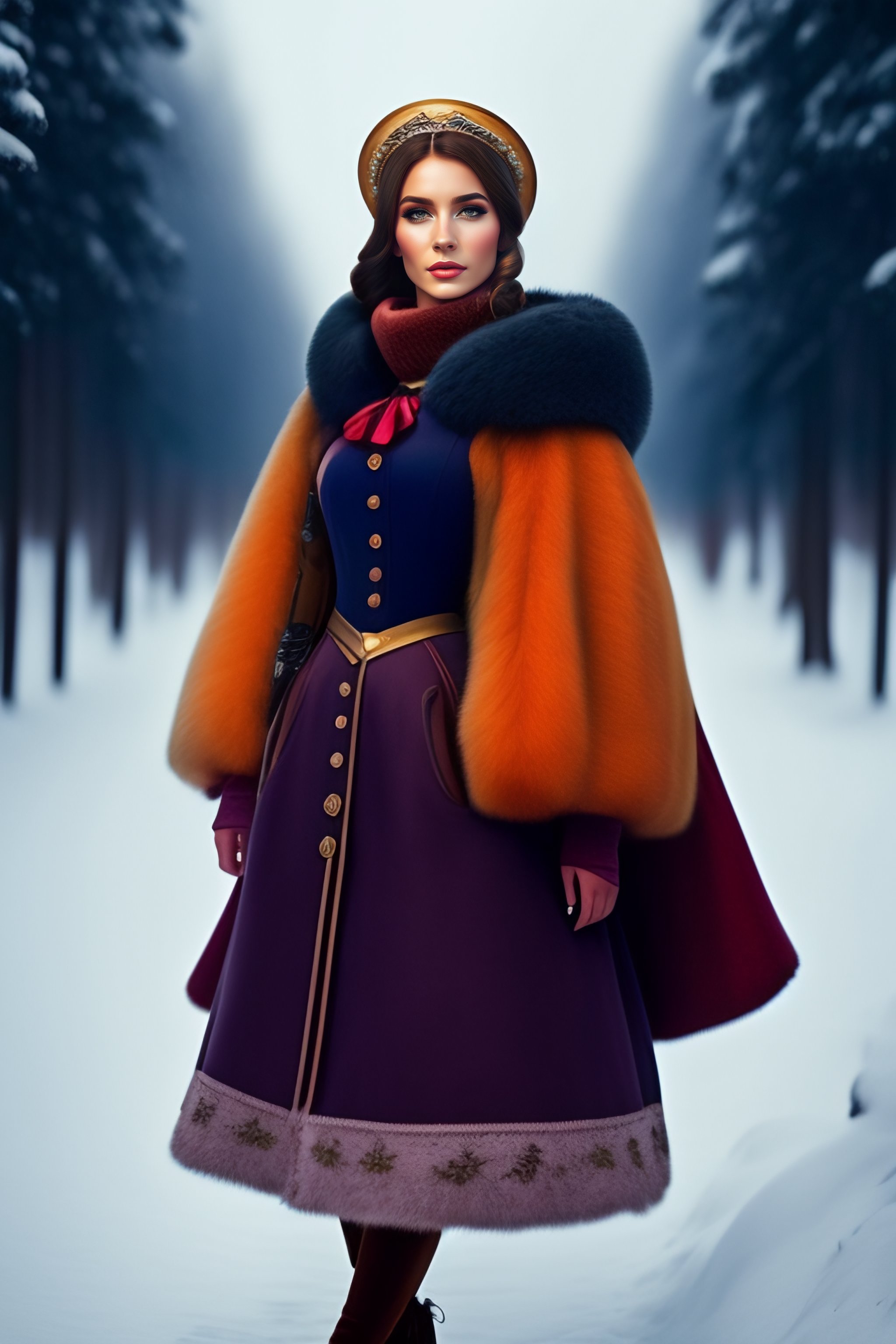 Lexica - Disney Princesses in Modern Russia