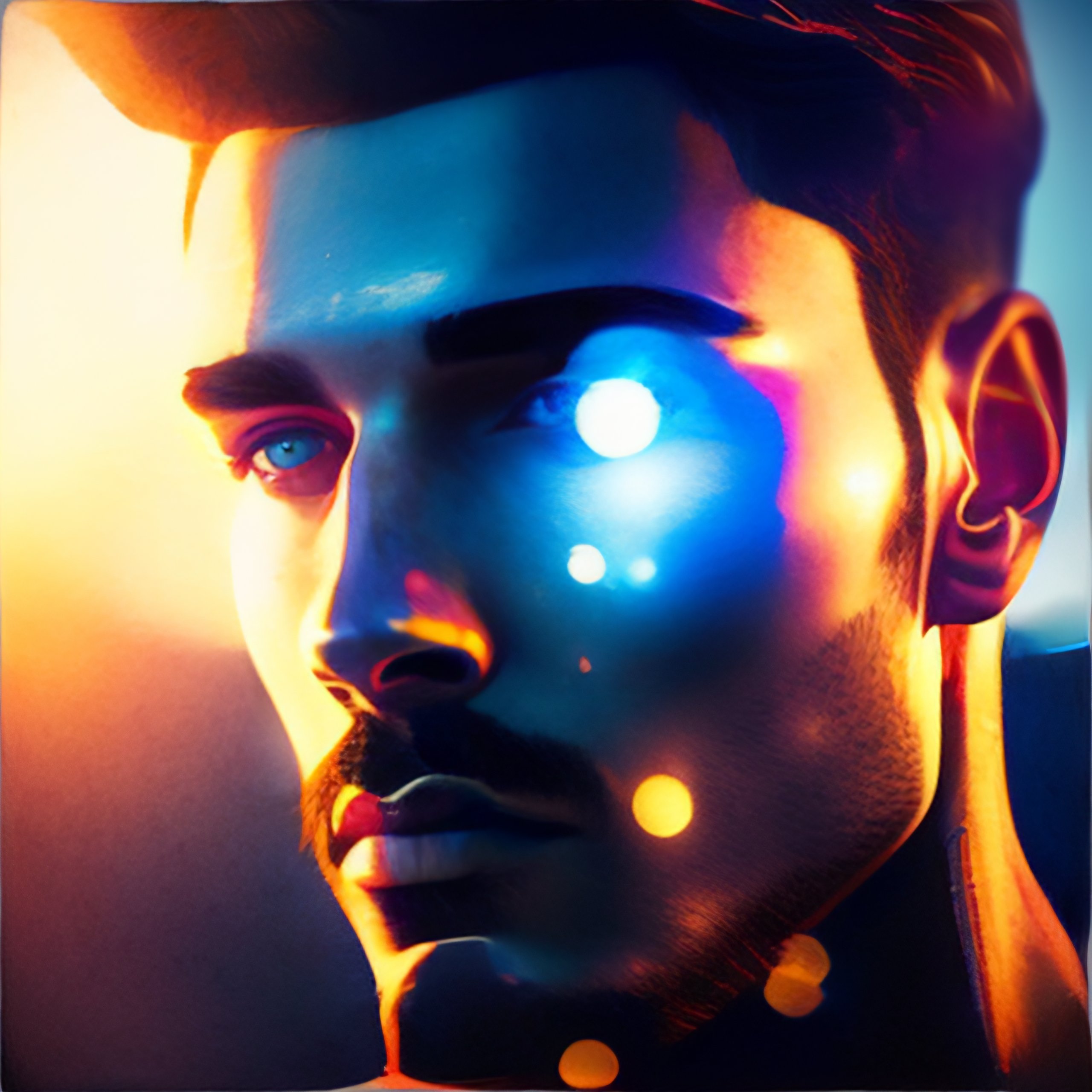 Lexica - Men face, dreams, planets, fantasy,fantasy style, magic ...