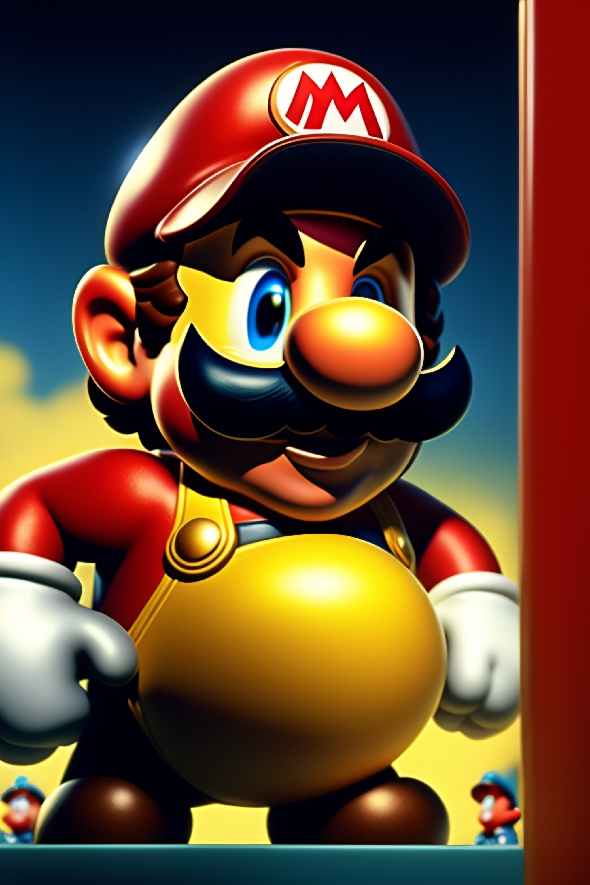 Lexica - Live action movie of Mario, 1945 , Fred M Wilcox, moody ...