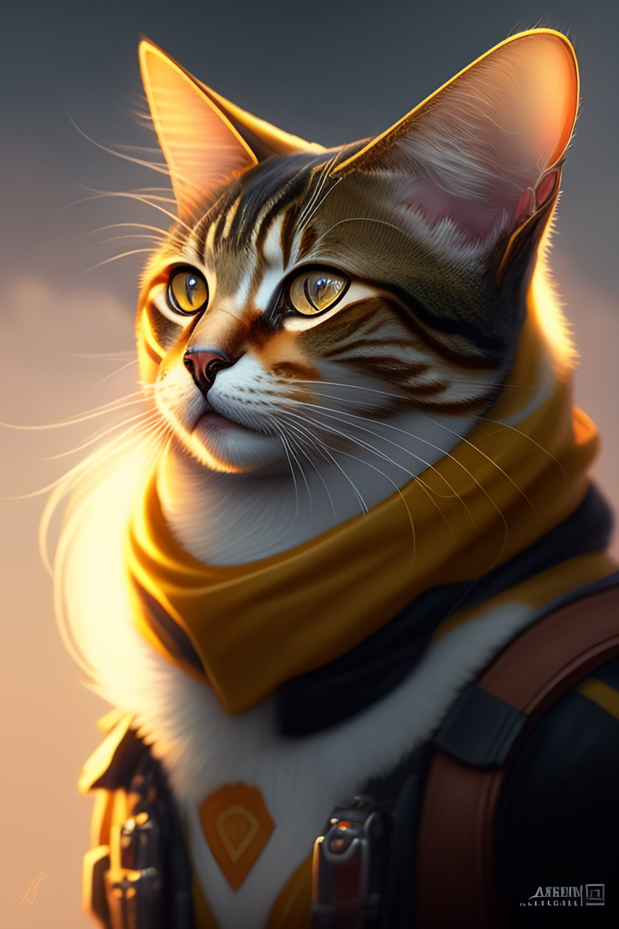 Lexica - A john lennon Tabby Cat in Apex Legends style, highly detailed ...