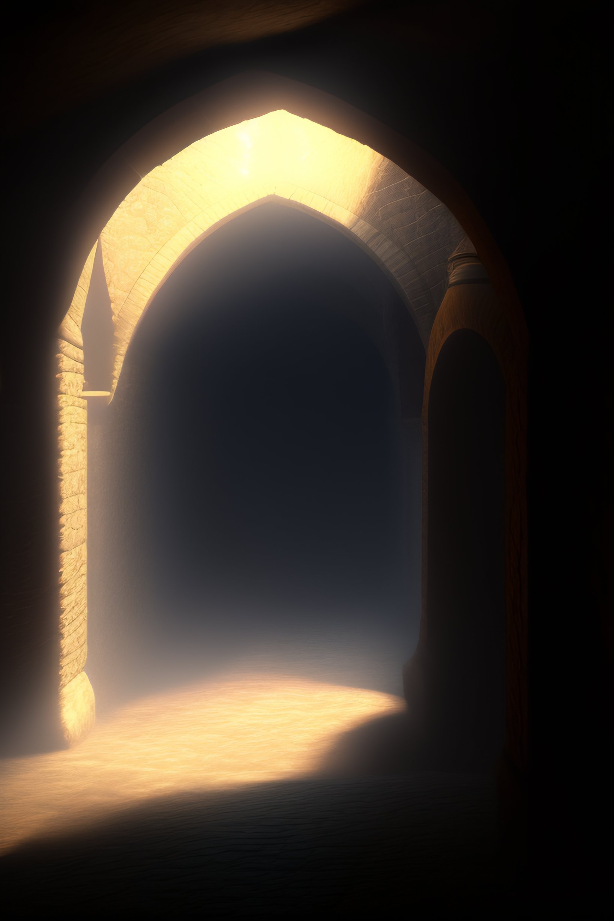 Lexica - Cctv footage of a dimly lit vaulted dungeon. Candelit. Grainy ...