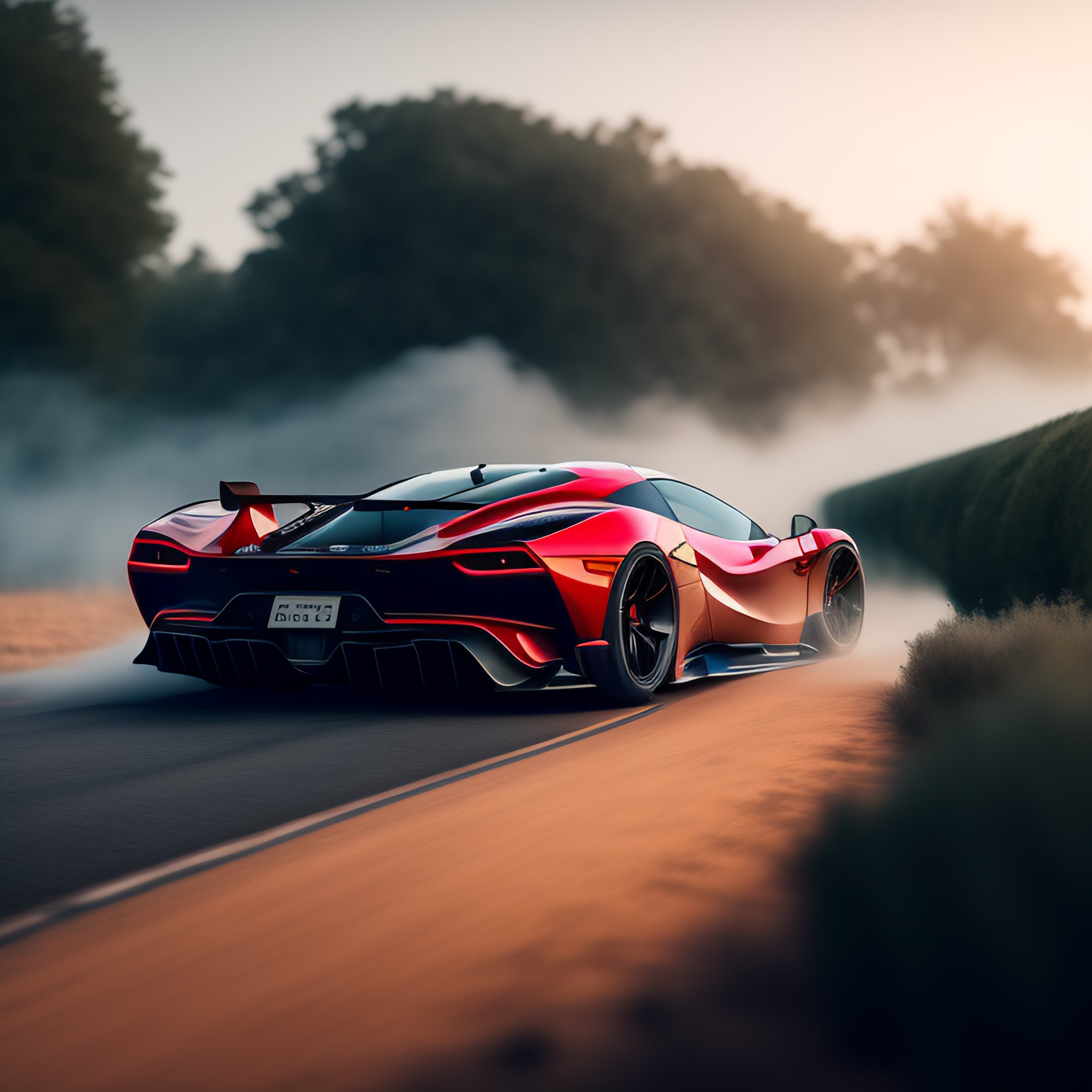 Lexica - A car going over seven thousand rmp, ford vs ferrari ...