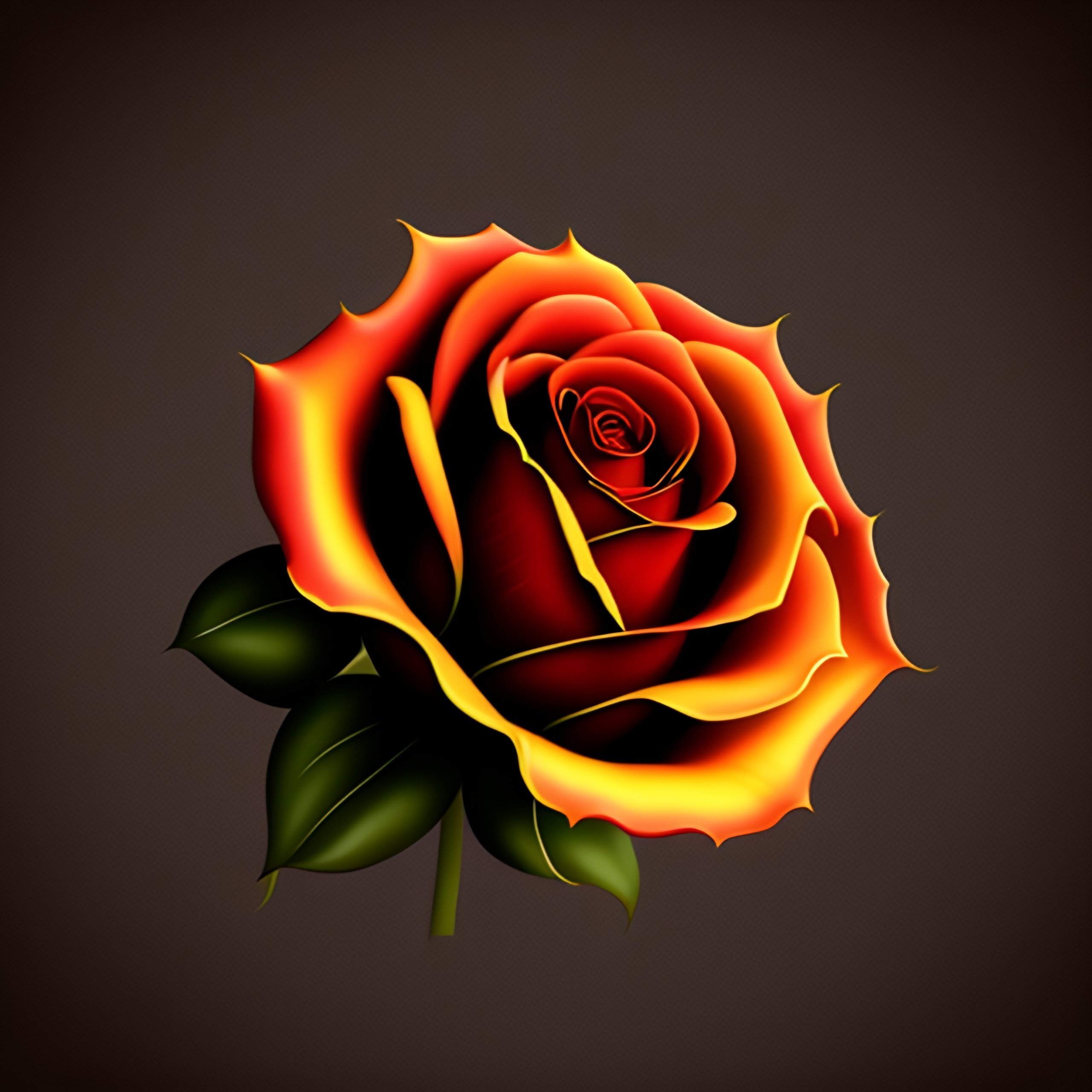 Lexica - Logo of an rose selling company, 2d, flat, vector logo ...
