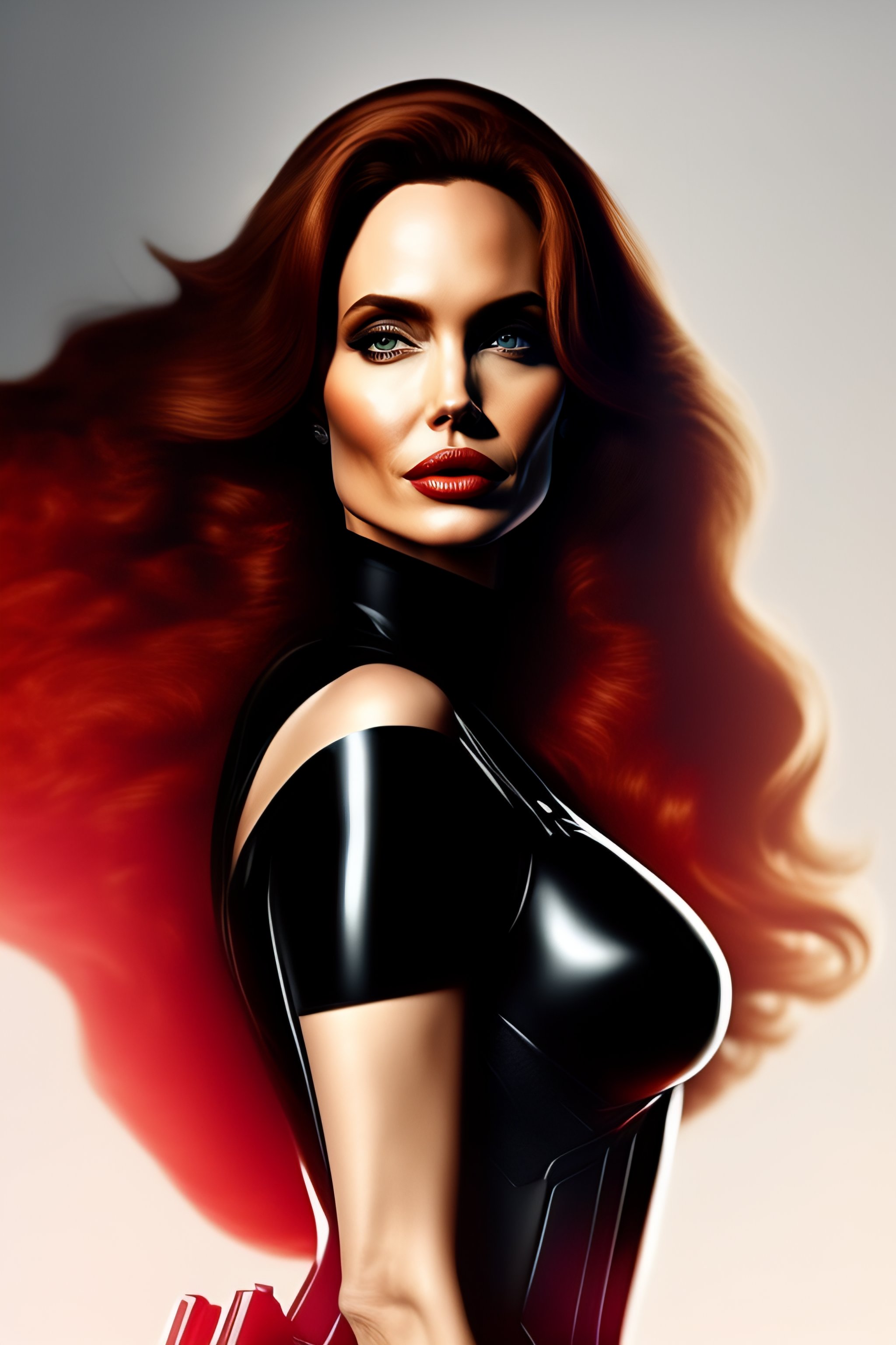 Lexica - Angelina jolie as black widow