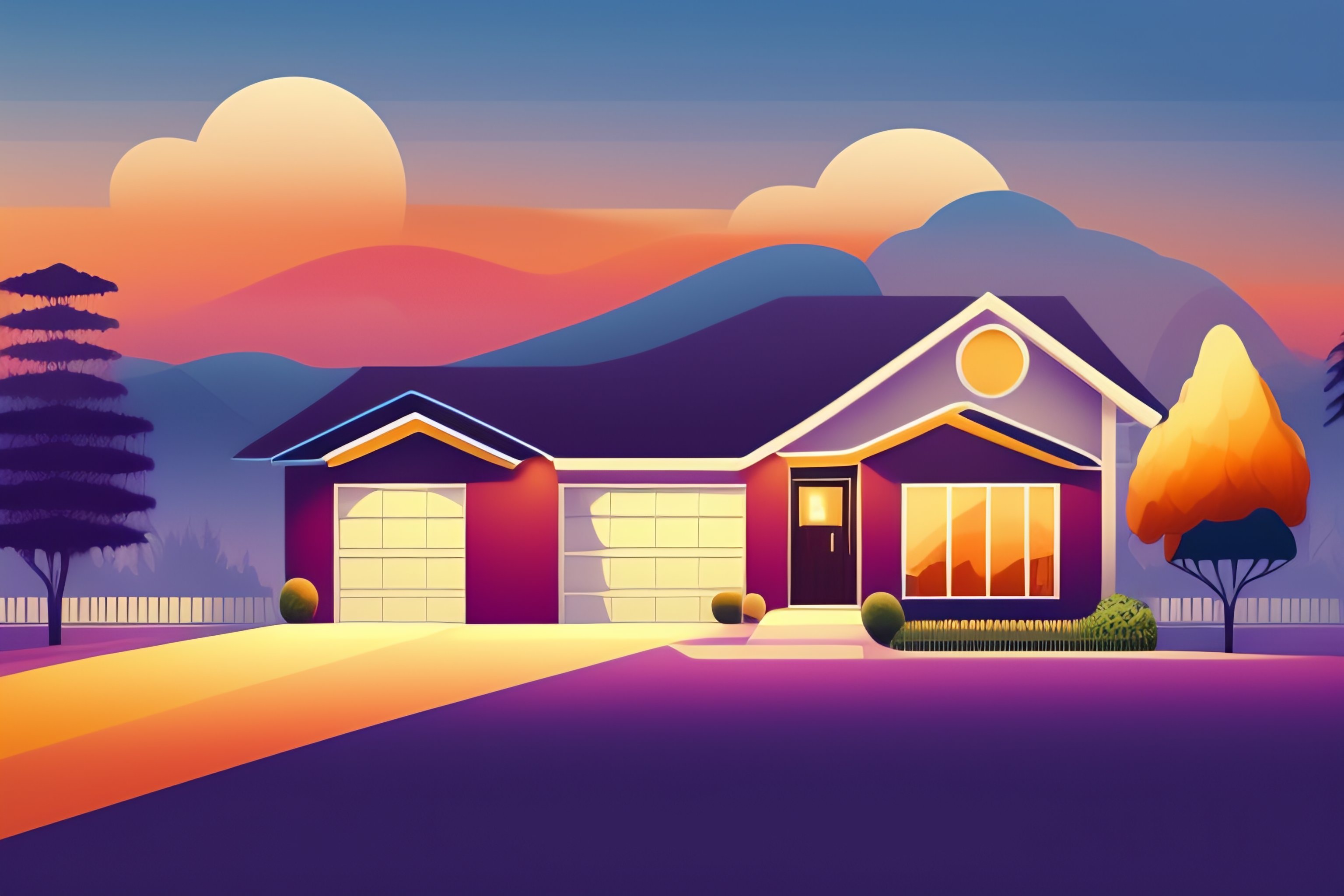 Lexica - Webpage background hero image for real estate company modern ...