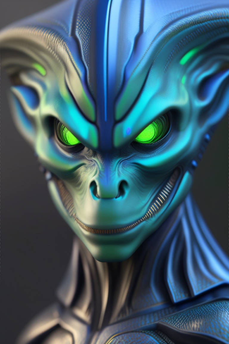 Lexica - Alien with blue wood skin, ultra realistic, realistic, alien ...