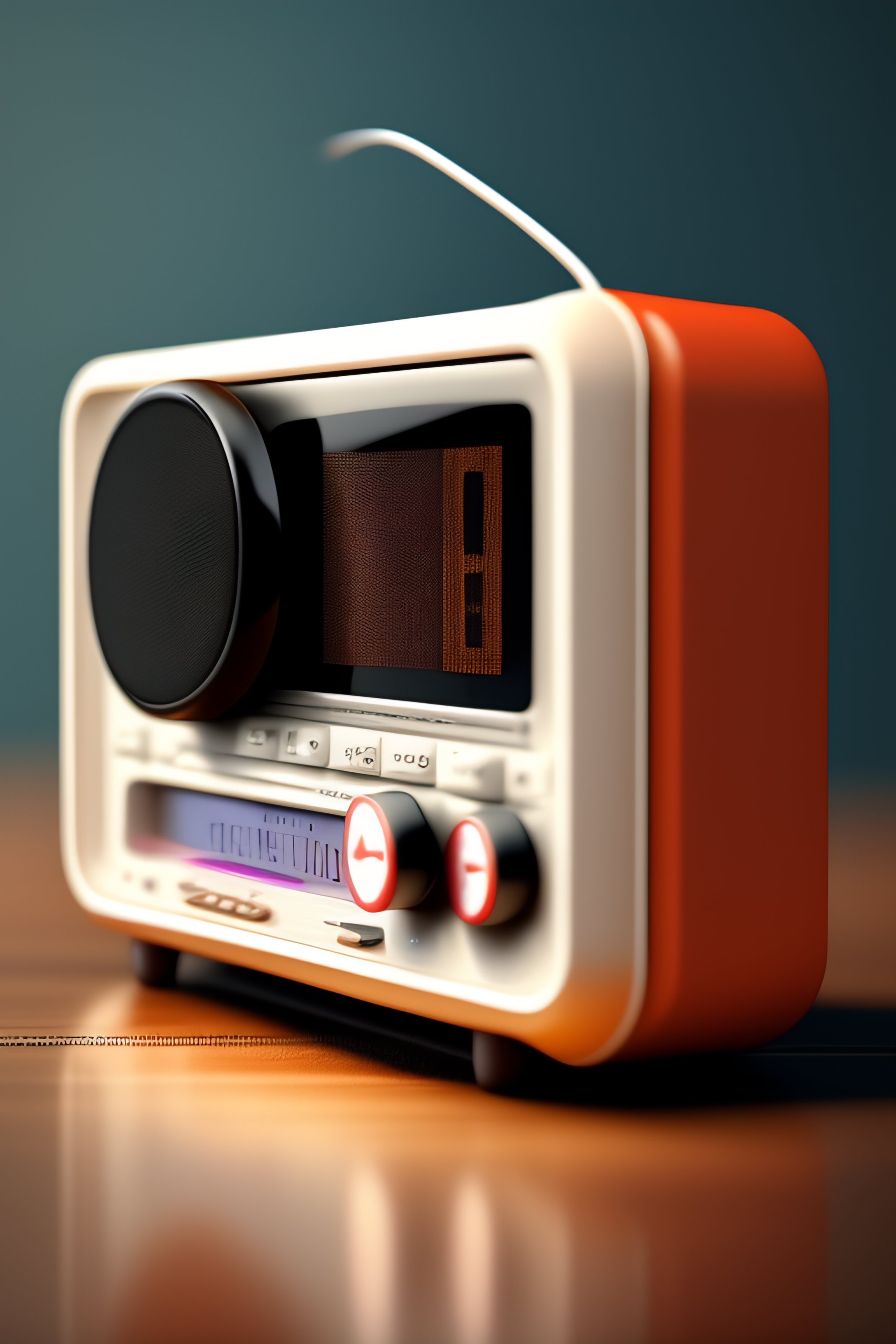 Lexica - A radio with a pill and its written on the radio : DOSE D'ACTU