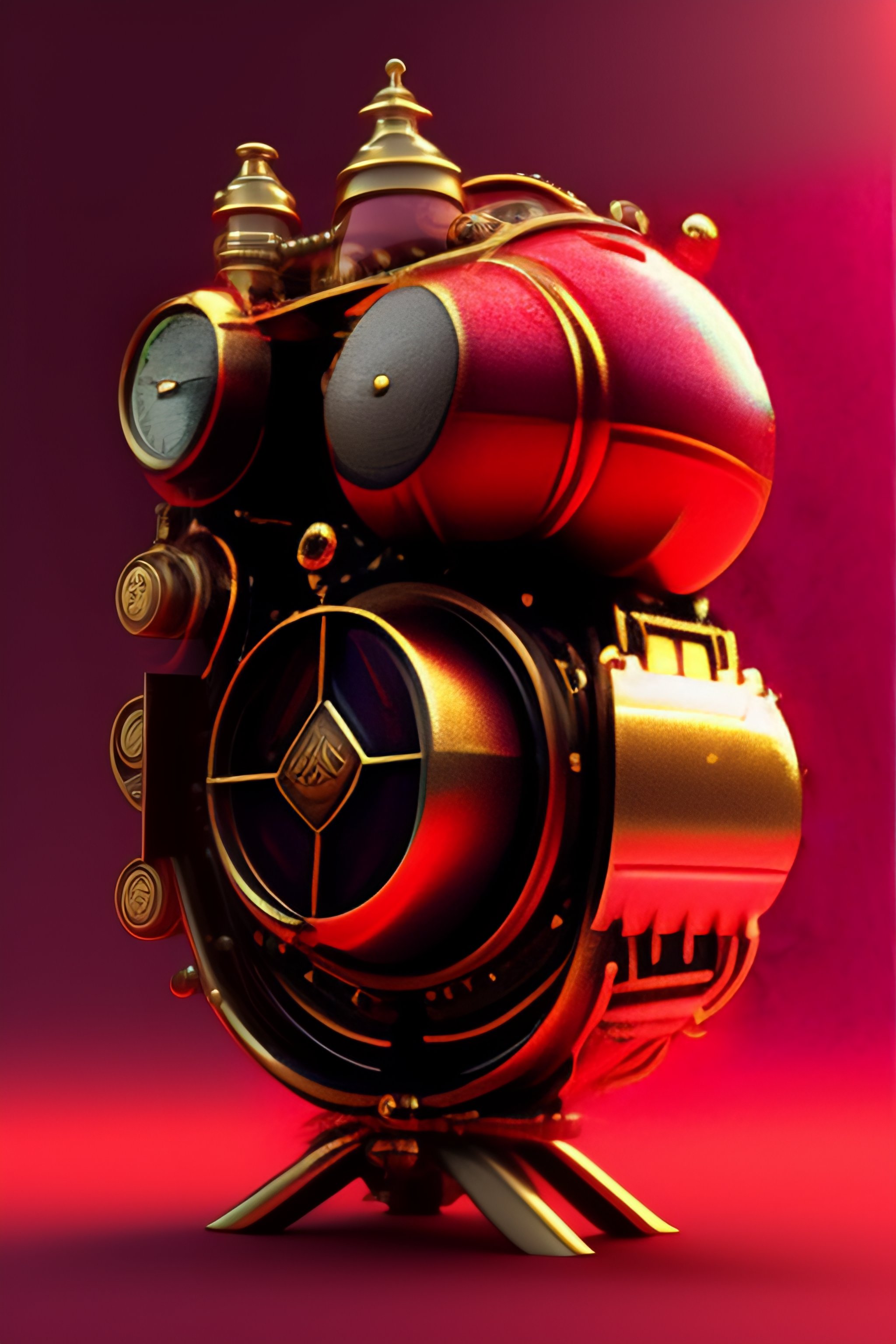 Lexica - Steampunk mechanical pokemon 3d render digital art on a ...