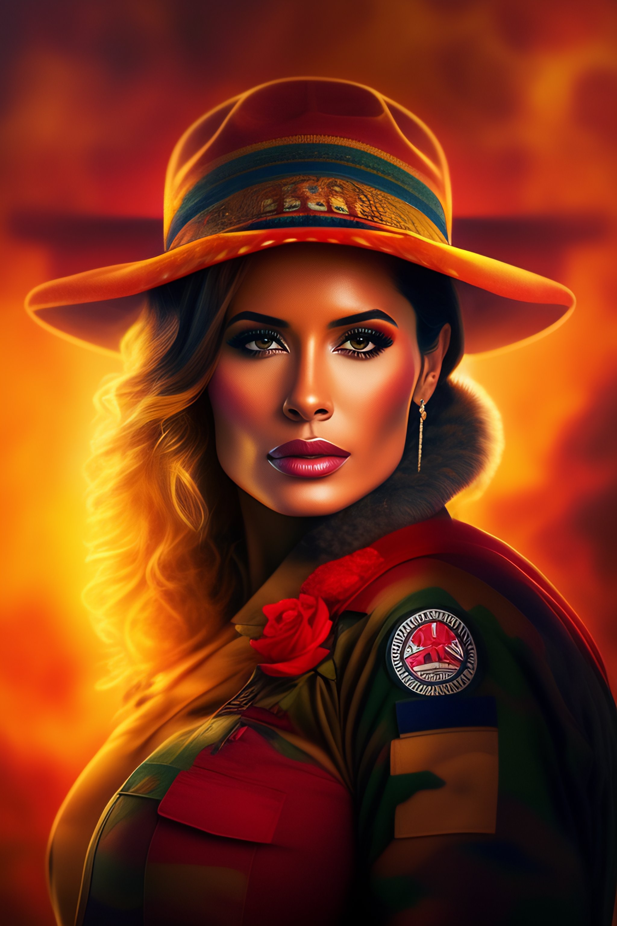 Lexica - Rambo woman