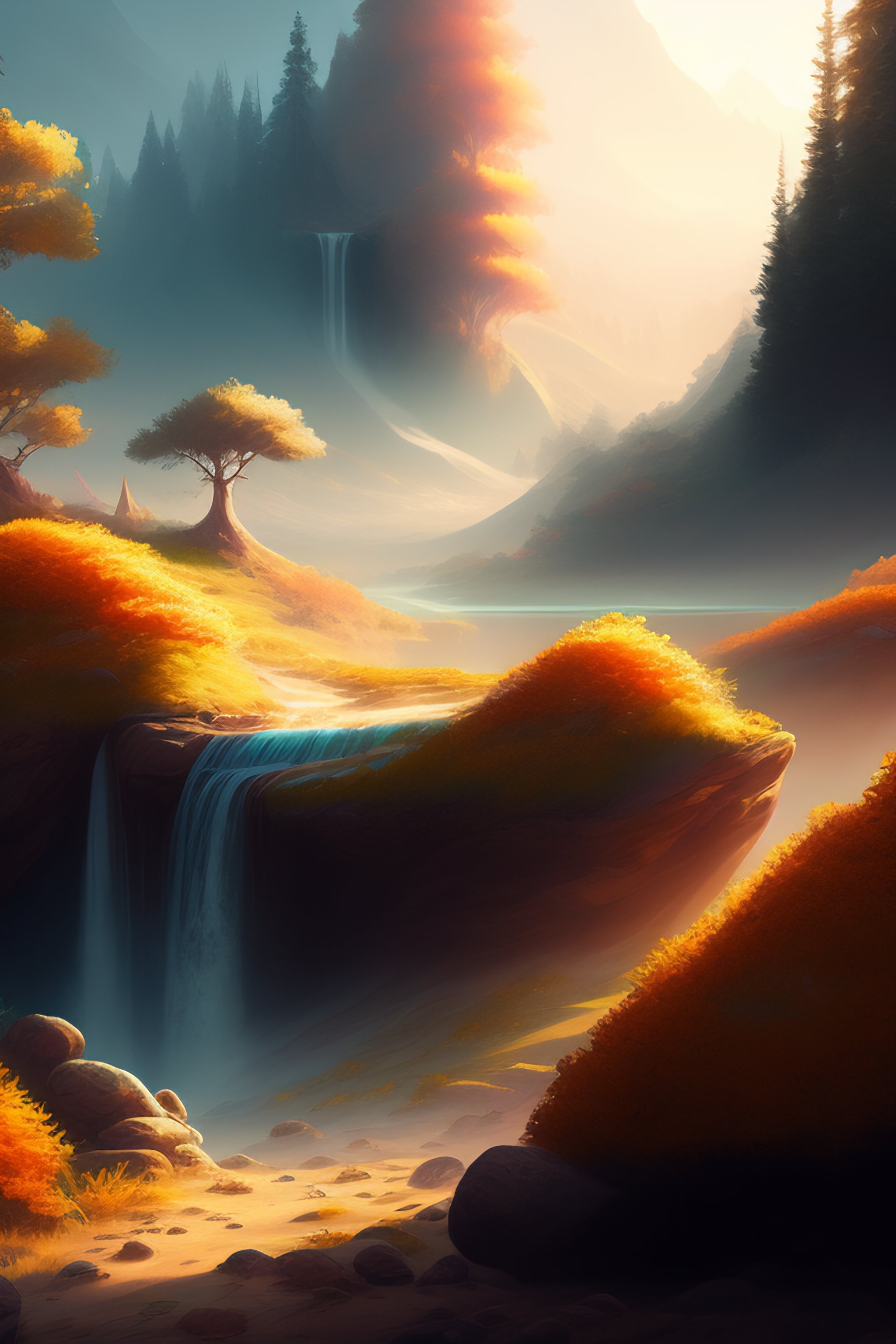 Lexica - Semien landscape, highly detailed, digital painting, concept ...