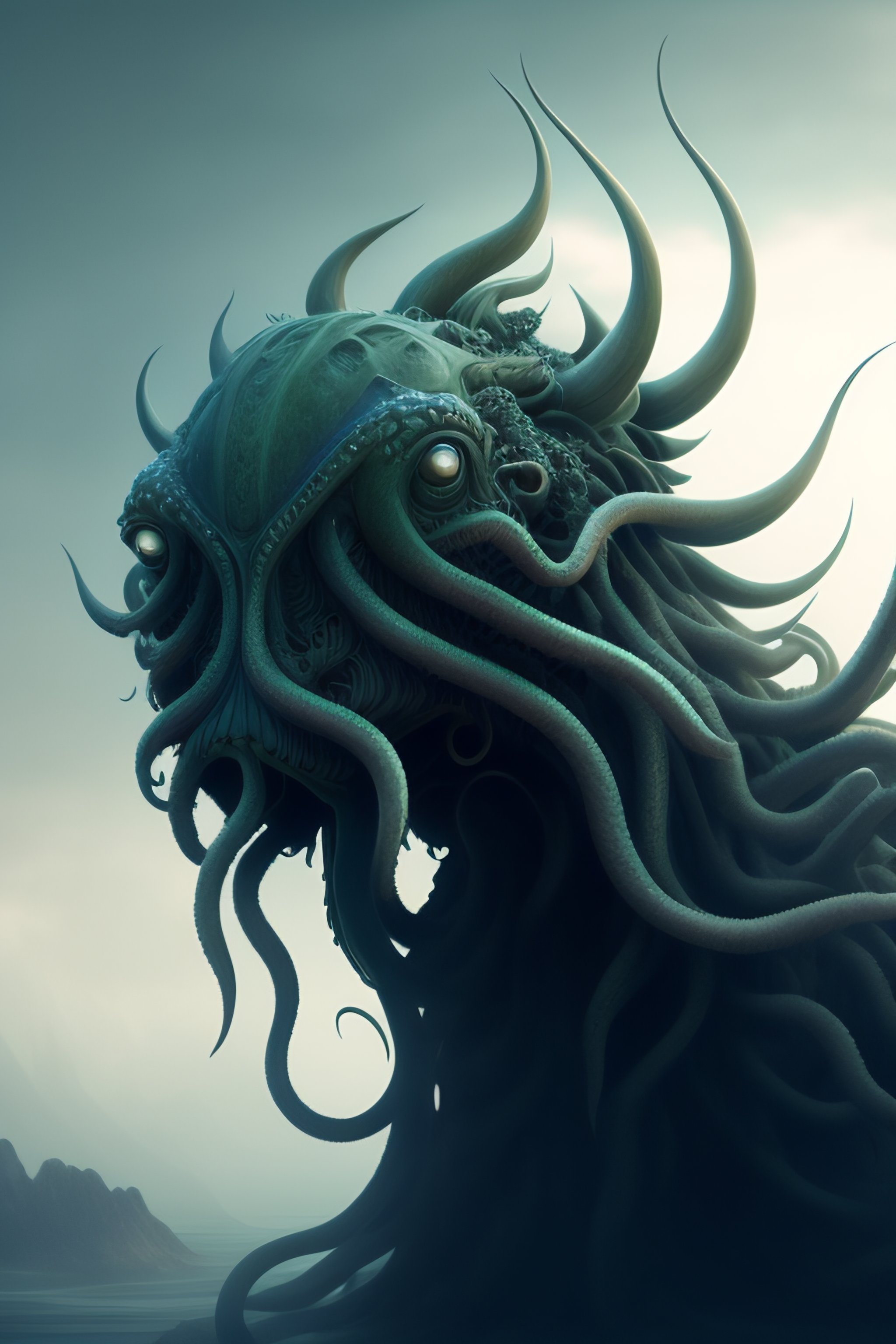 Lexica - Eldrazi, titan, twelve, arms, grey, ash, big, no face ...