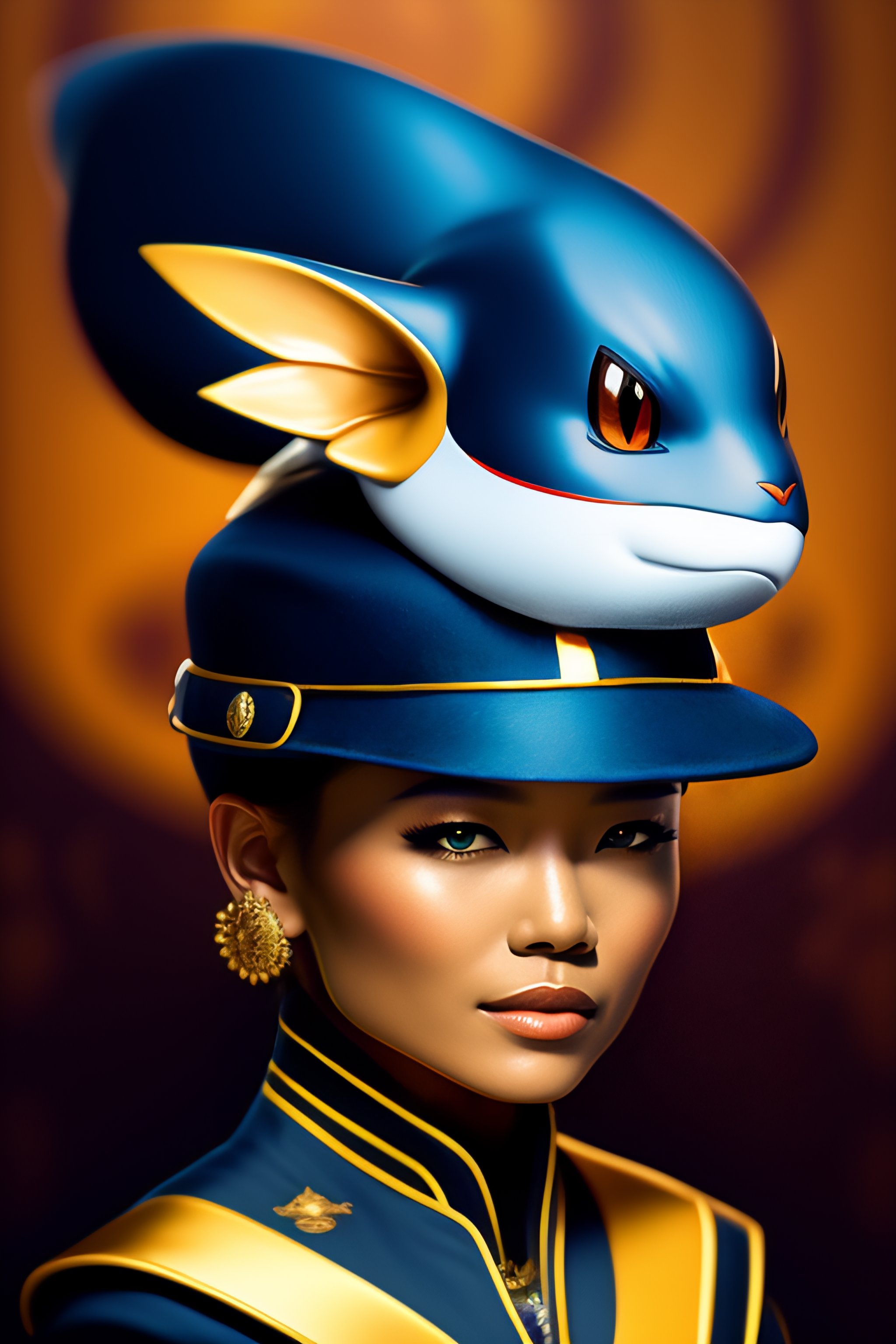 Lexica - Pokemon nine tales portrait