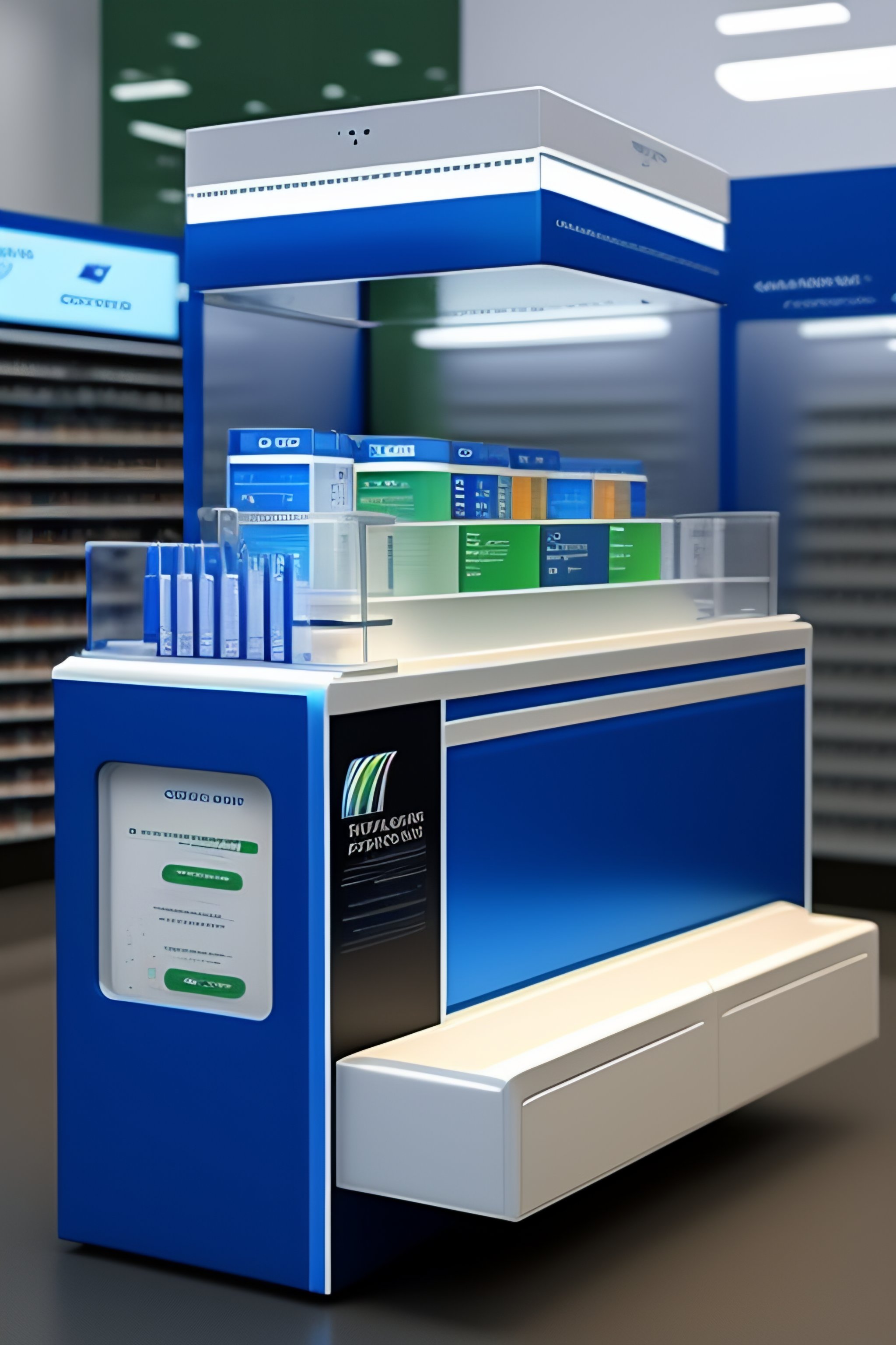 Lexica - Capsules and tablets mechanical desktop counter in Pharmacy
