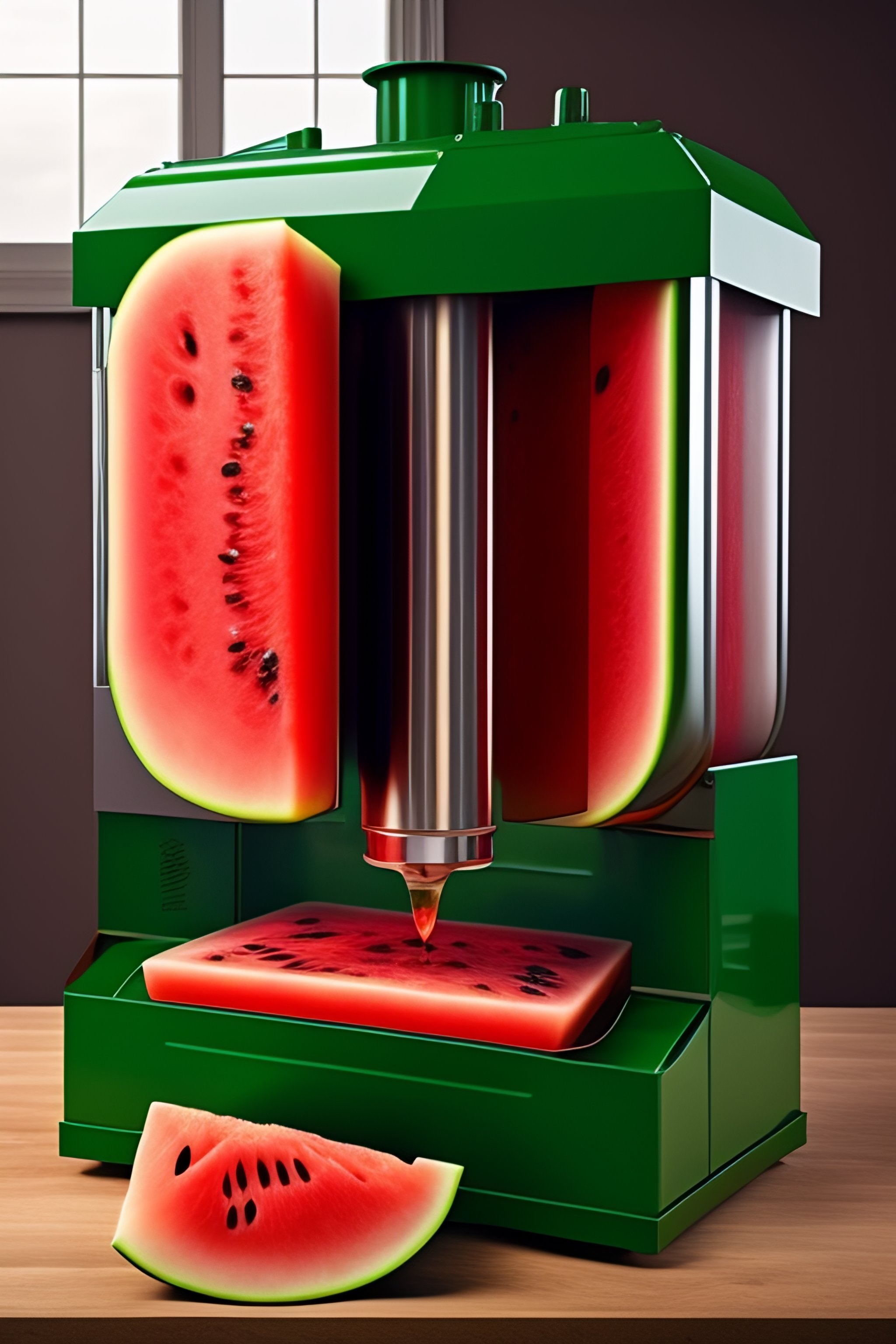 Lexica - Machine that cuts watermelons