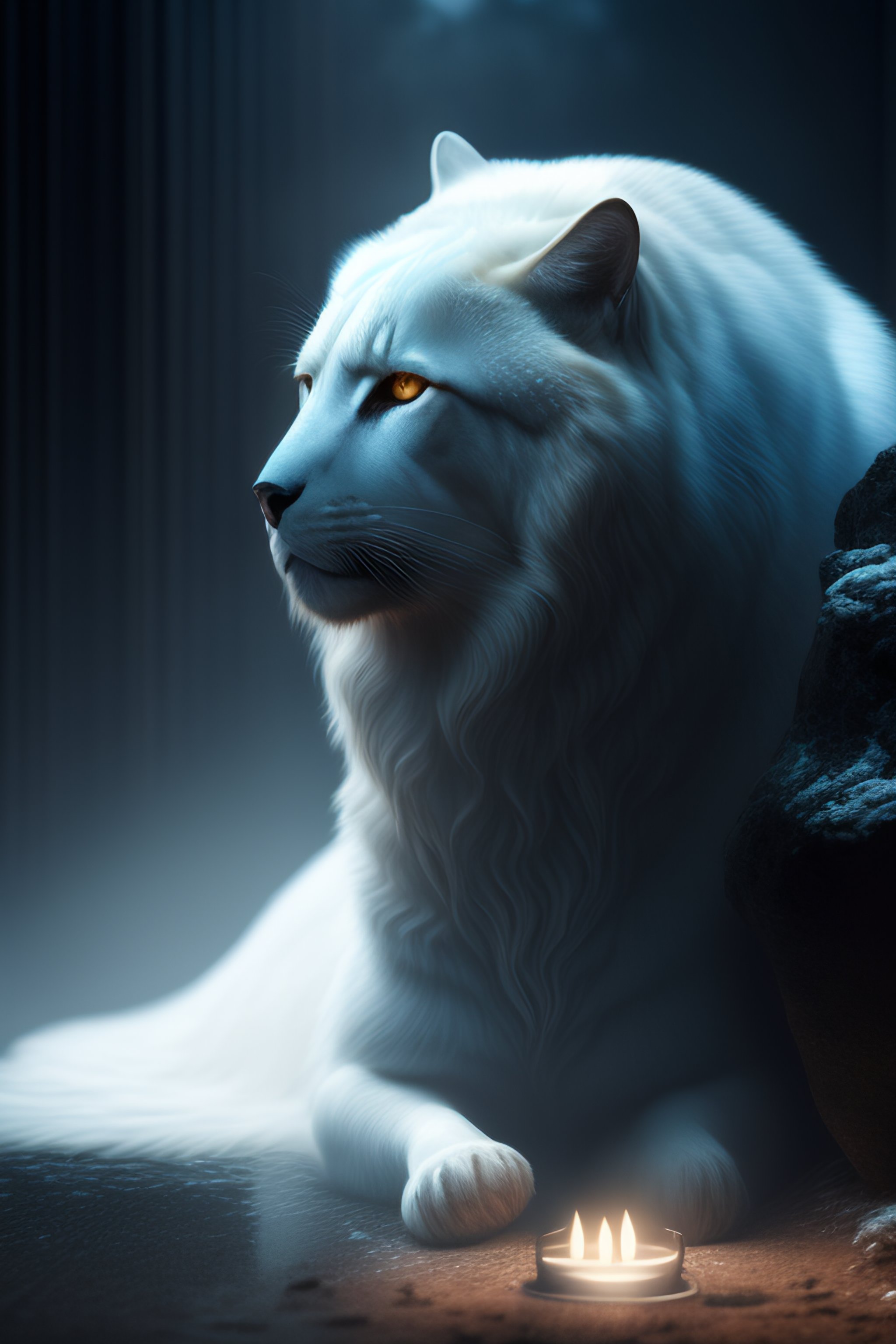 Lexica - Ghost, 4k, HD, Maya, Realistic