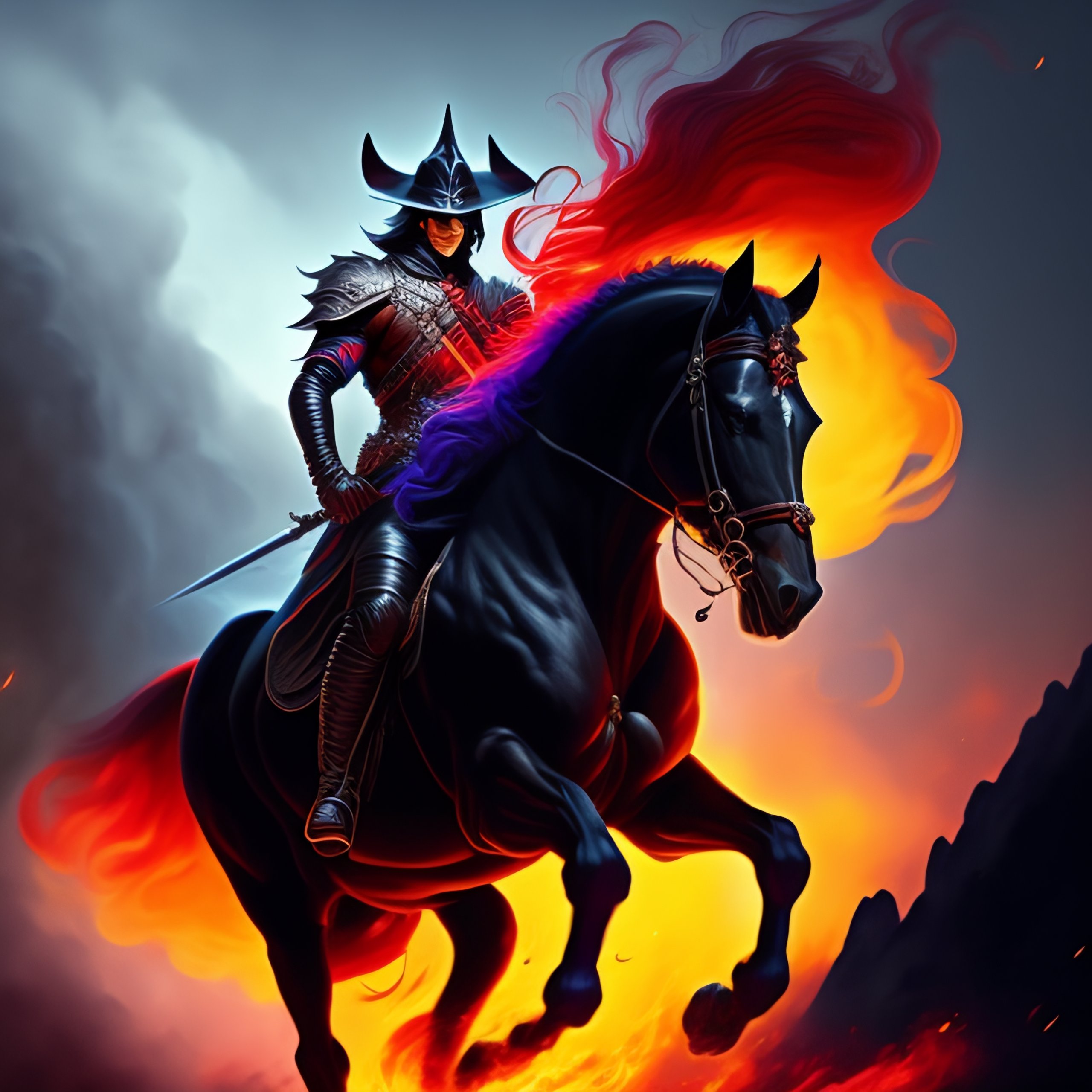 Demon Horse Rider